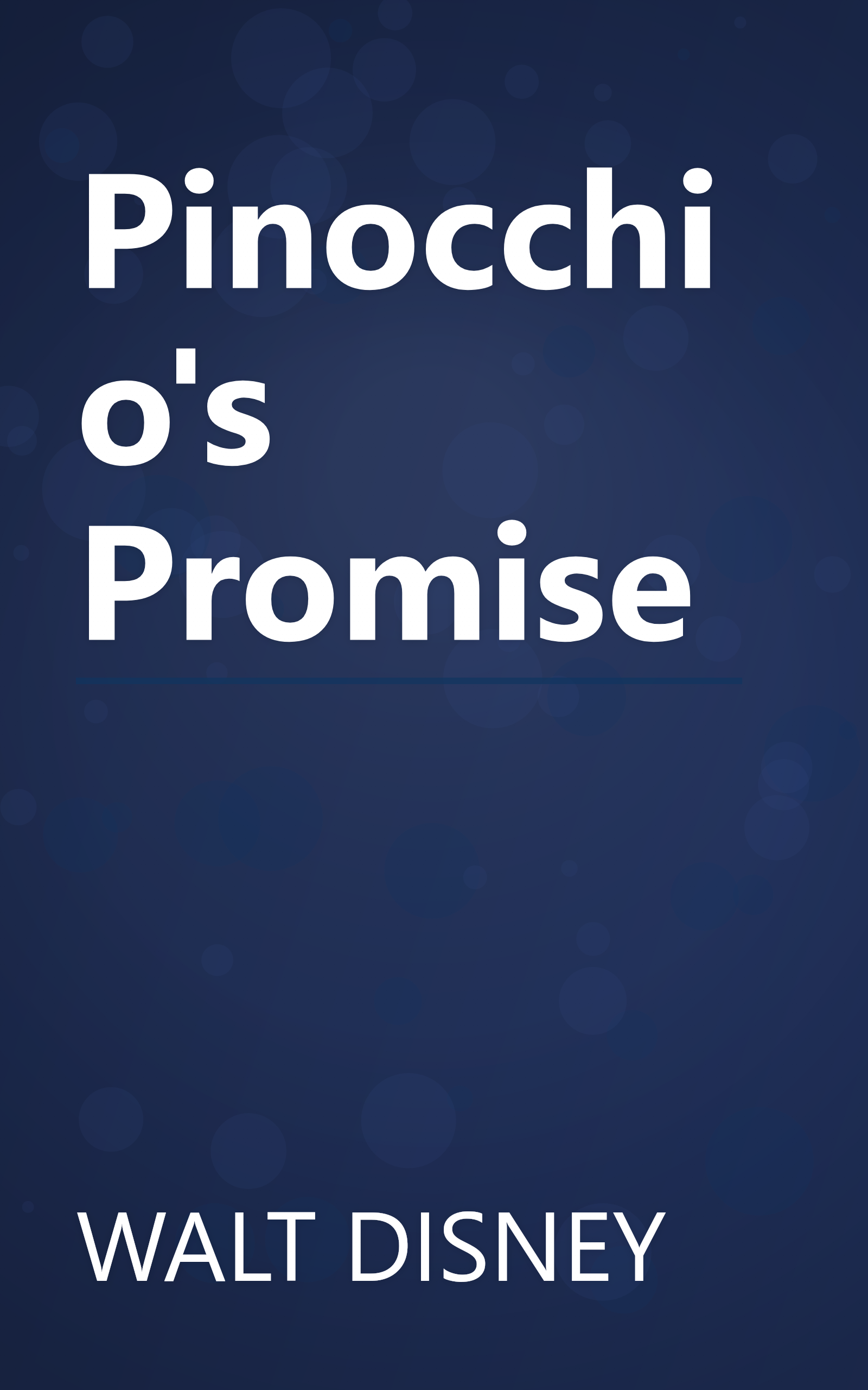 Pinocchio's Promise book cover