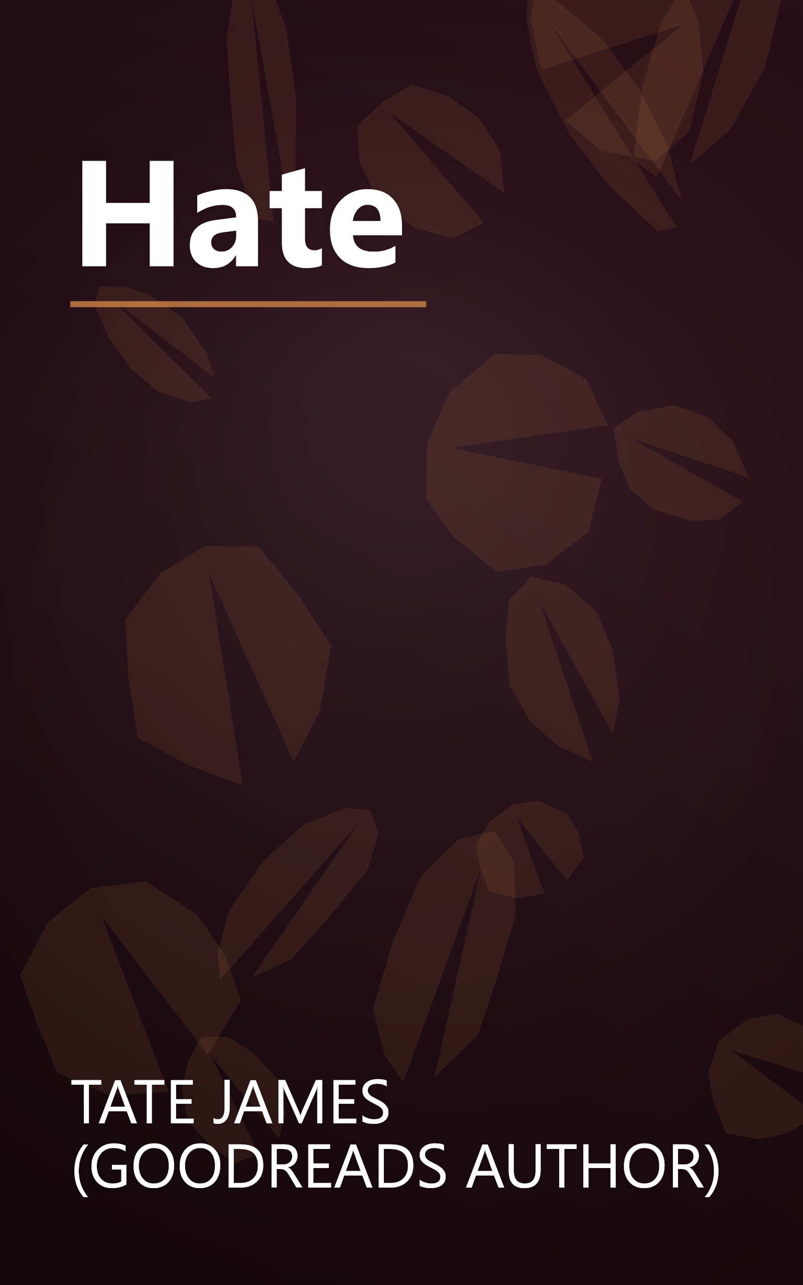Hate book cover
