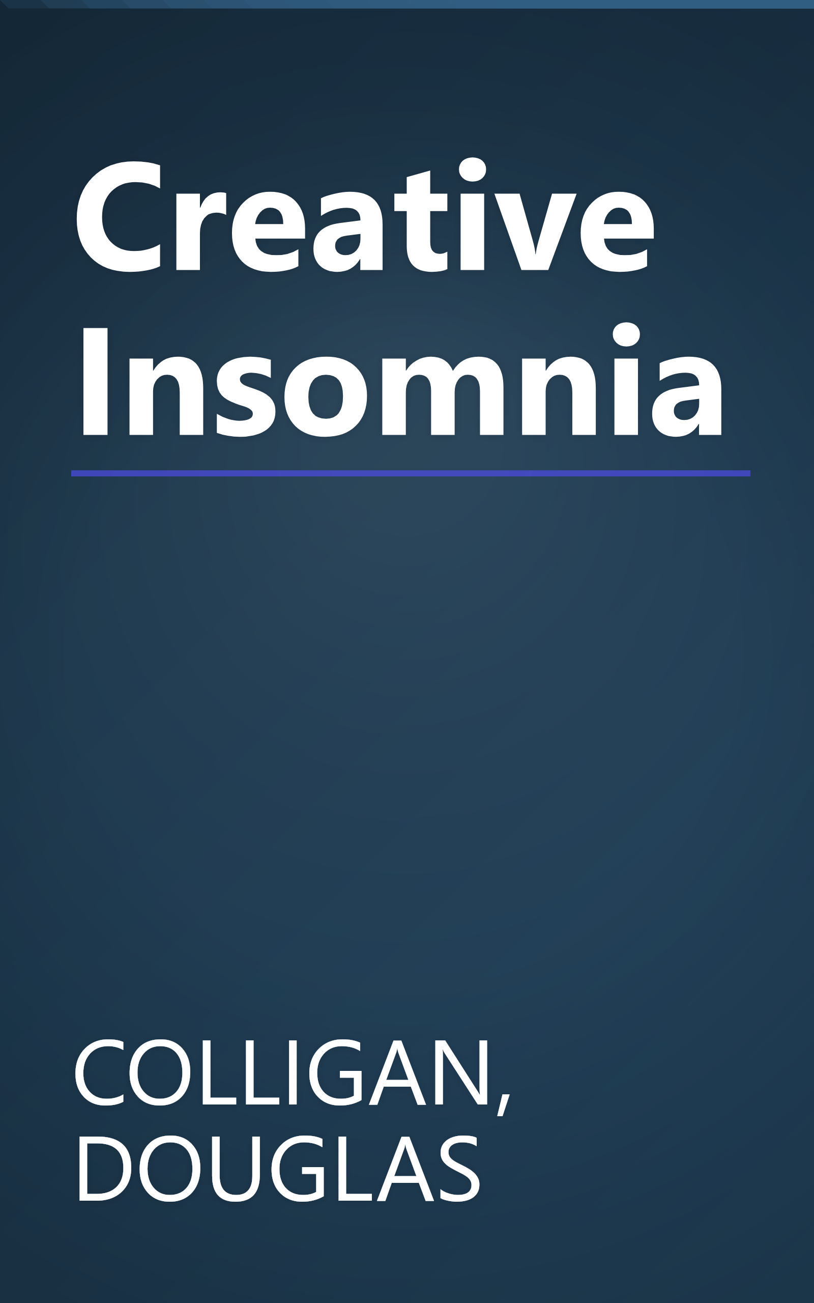 Creative Insomnia book cover