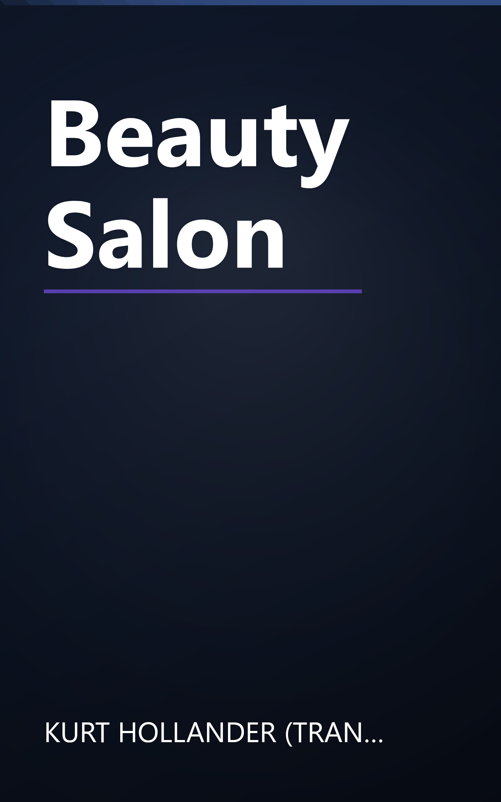Beauty Salon book cover