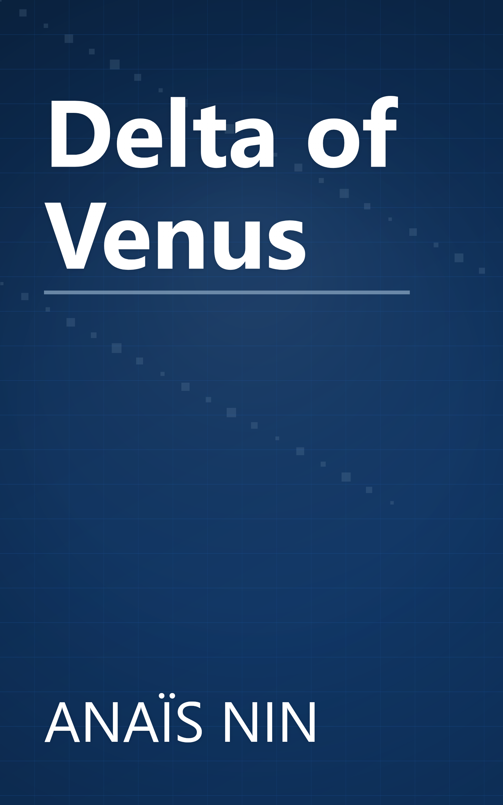 Delta of Venus book cover