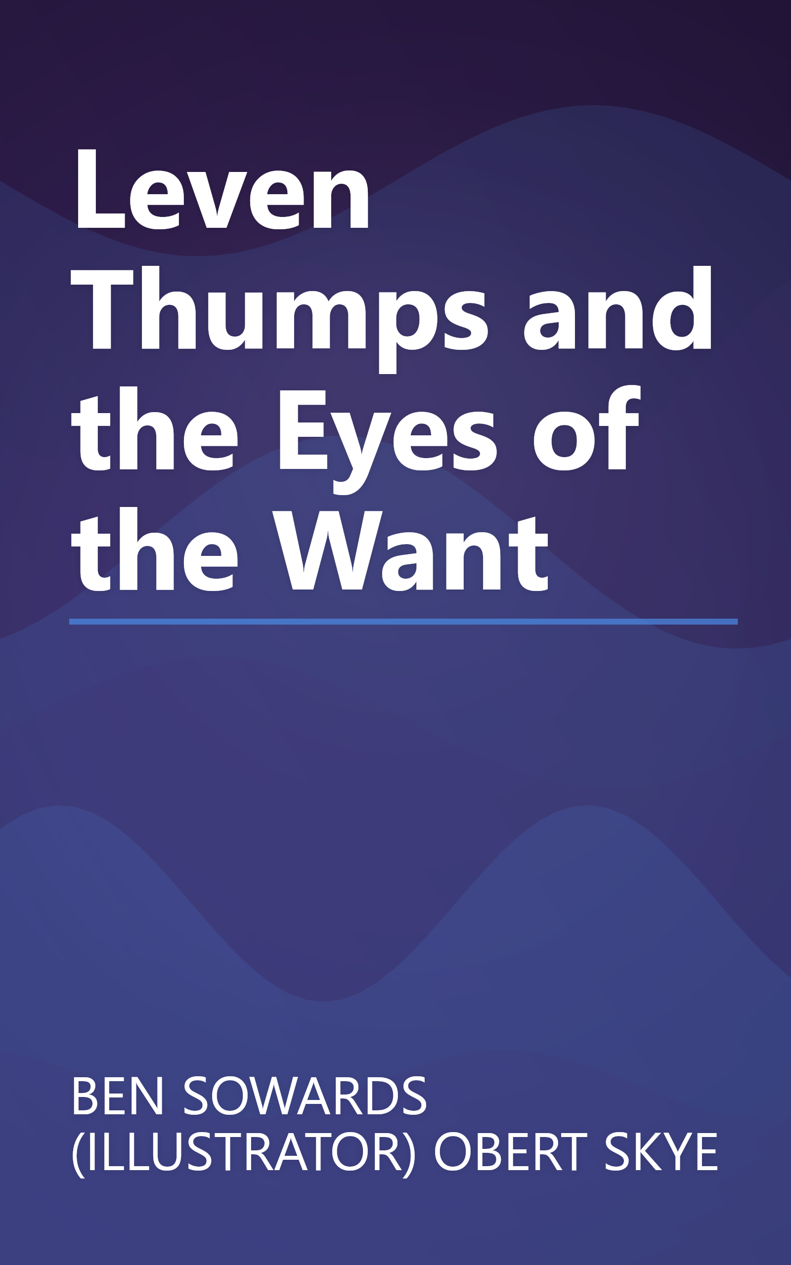 Leven Thumps and the Eyes of the Want book cover