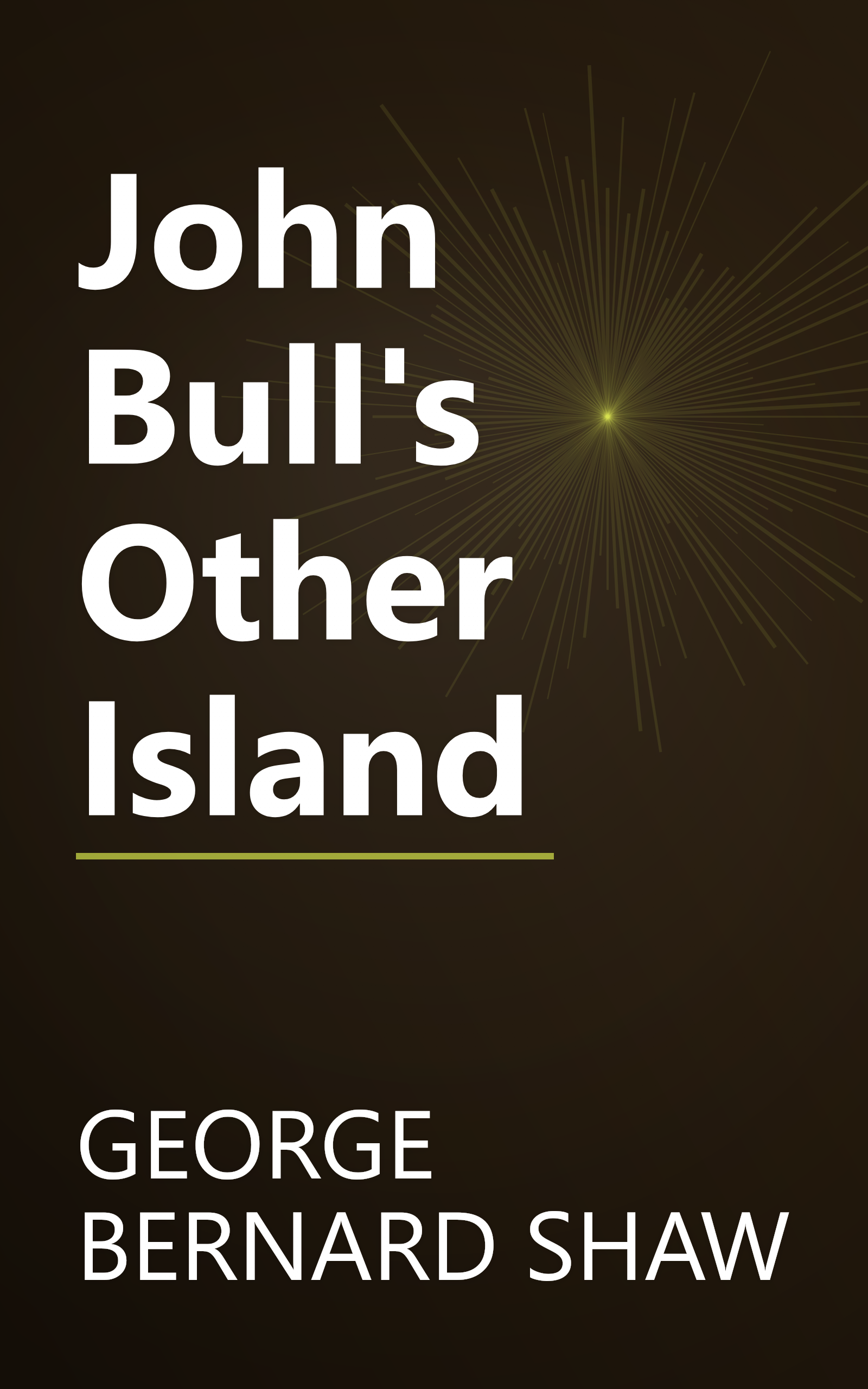 John Bull's Other Island book cover