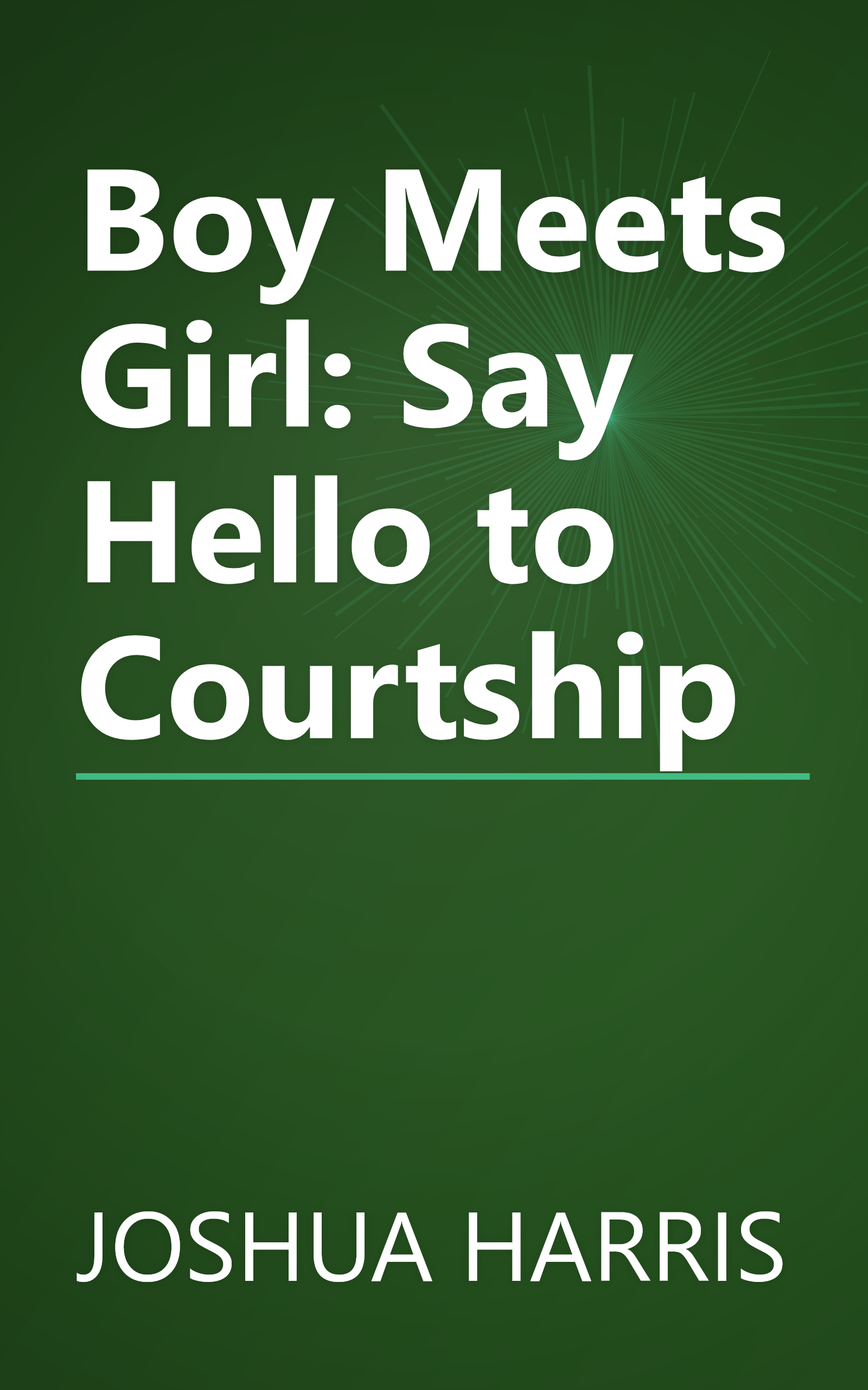 Boy Meets Girl: Say Hello to Courtship book cover