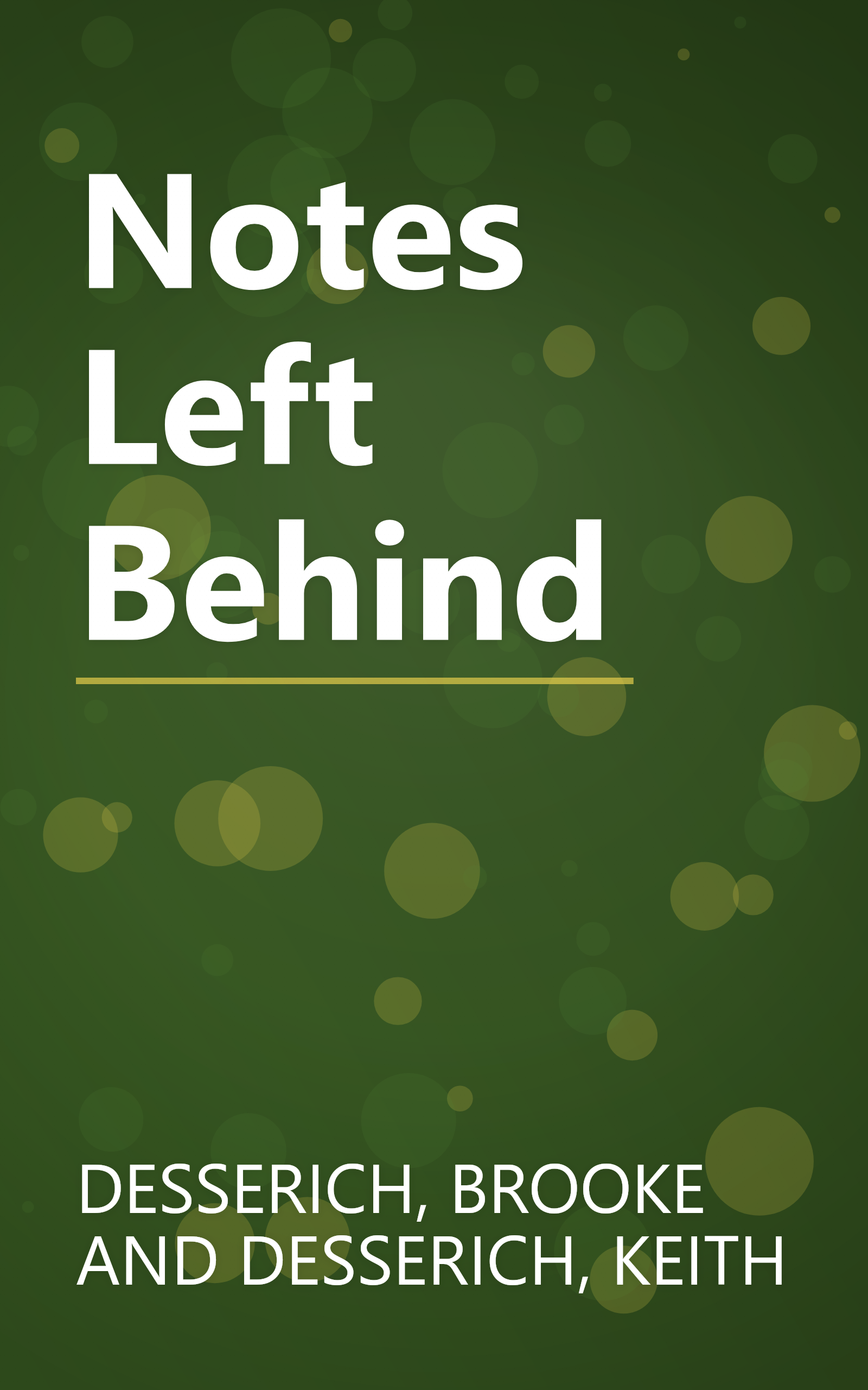 Notes Left Behind book cover