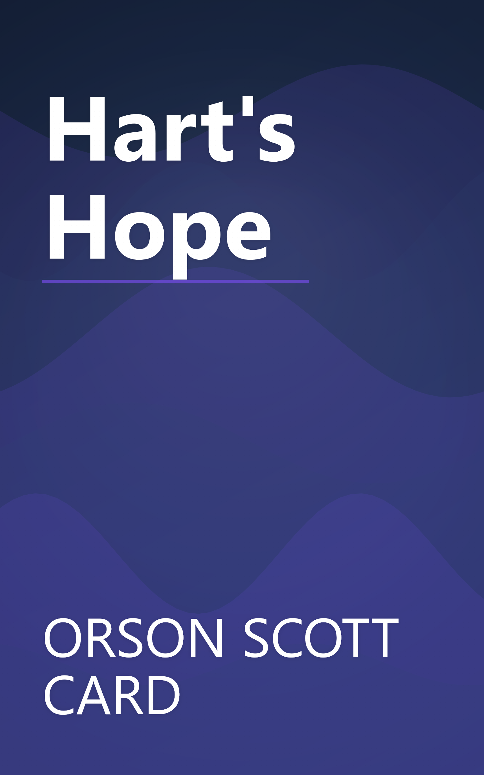 Hart's Hope book cover