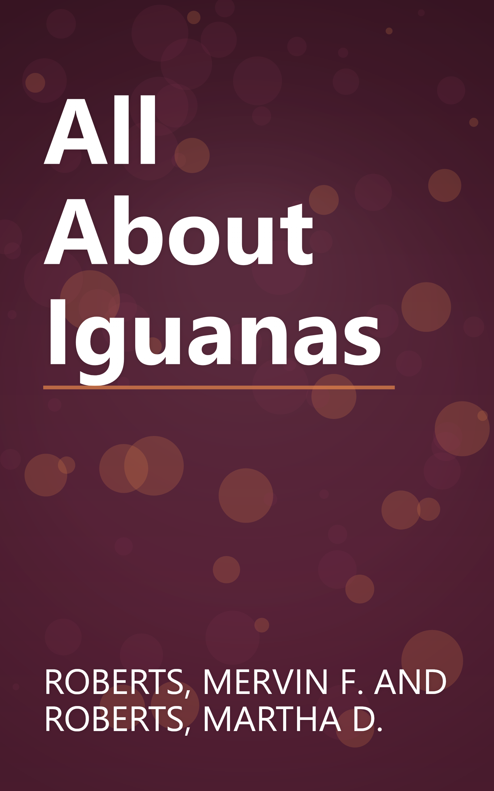 All About Iguanas book cover