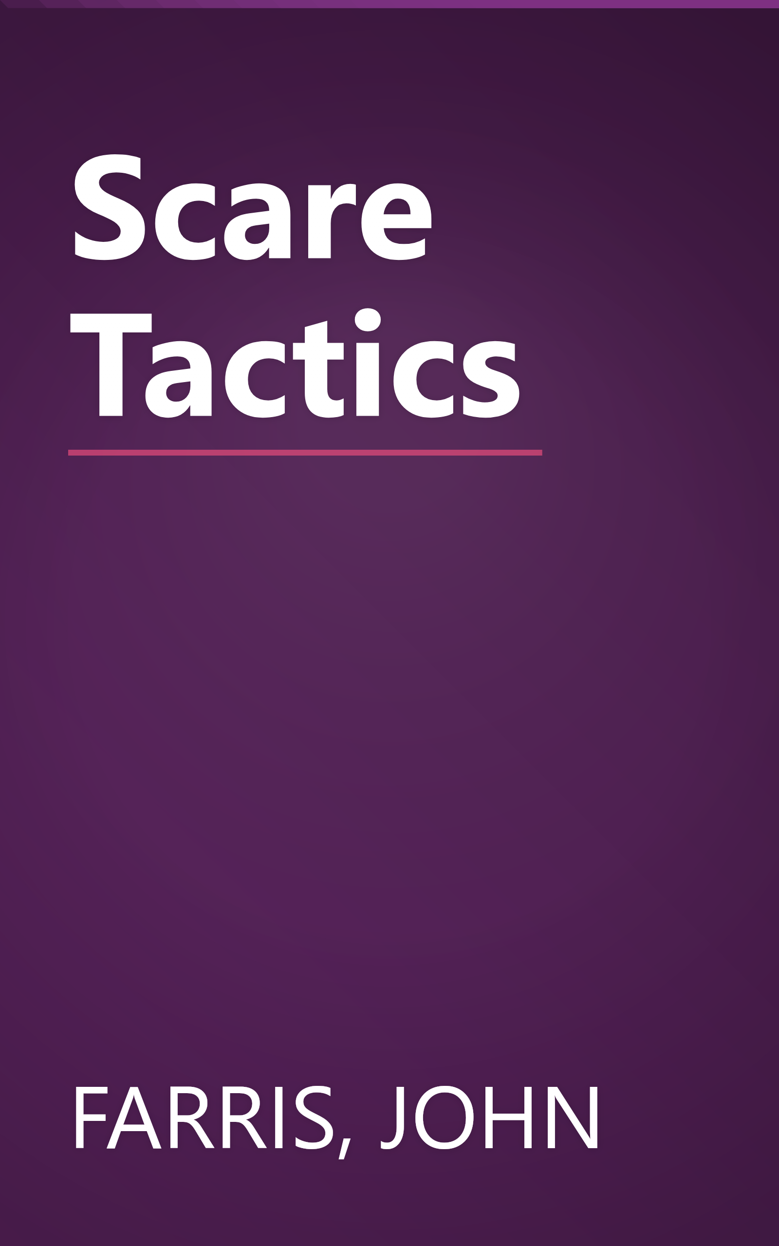 Scare Tactics book cover