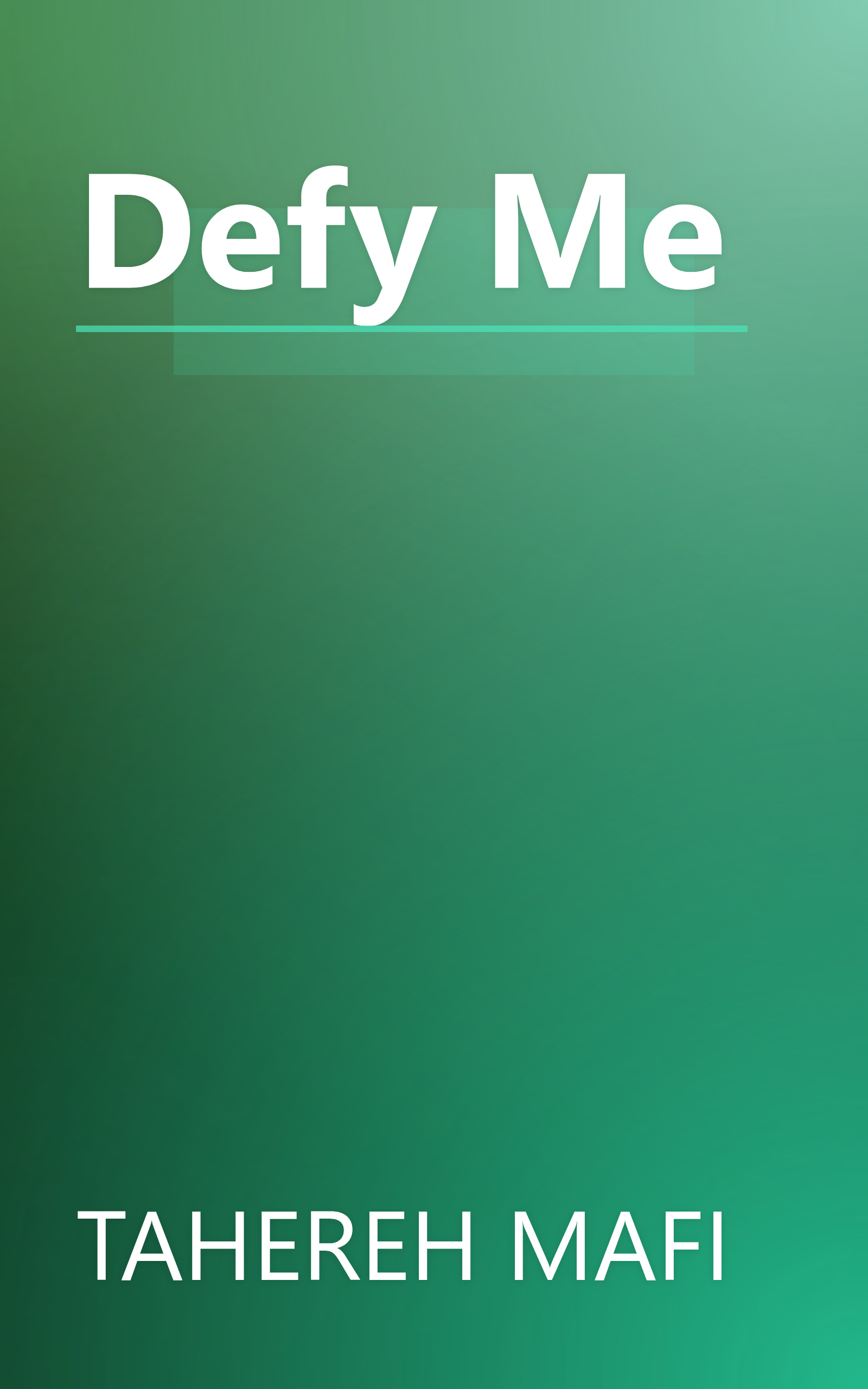 Defy Me book cover