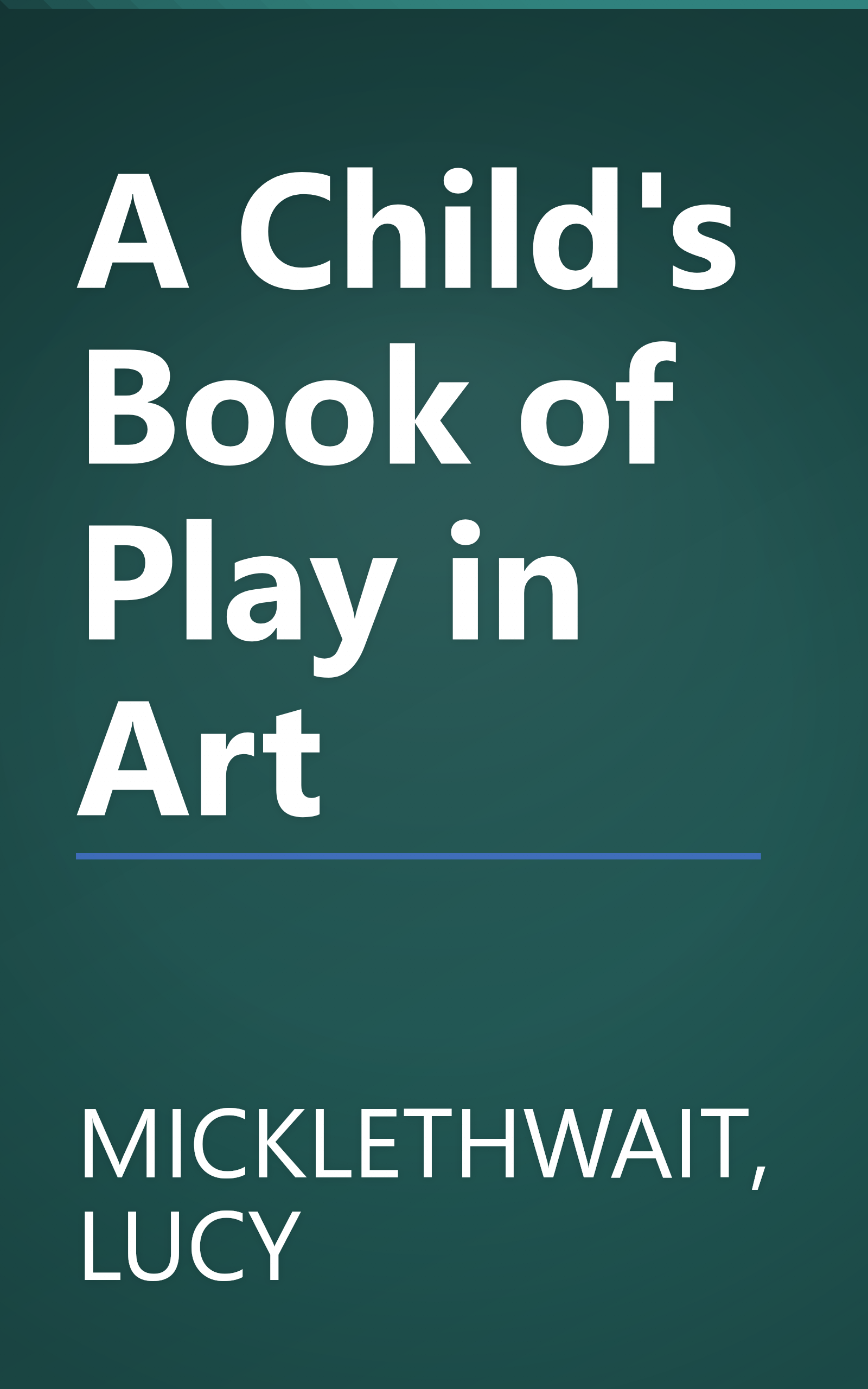 A Child's Book of Play in Art book cover