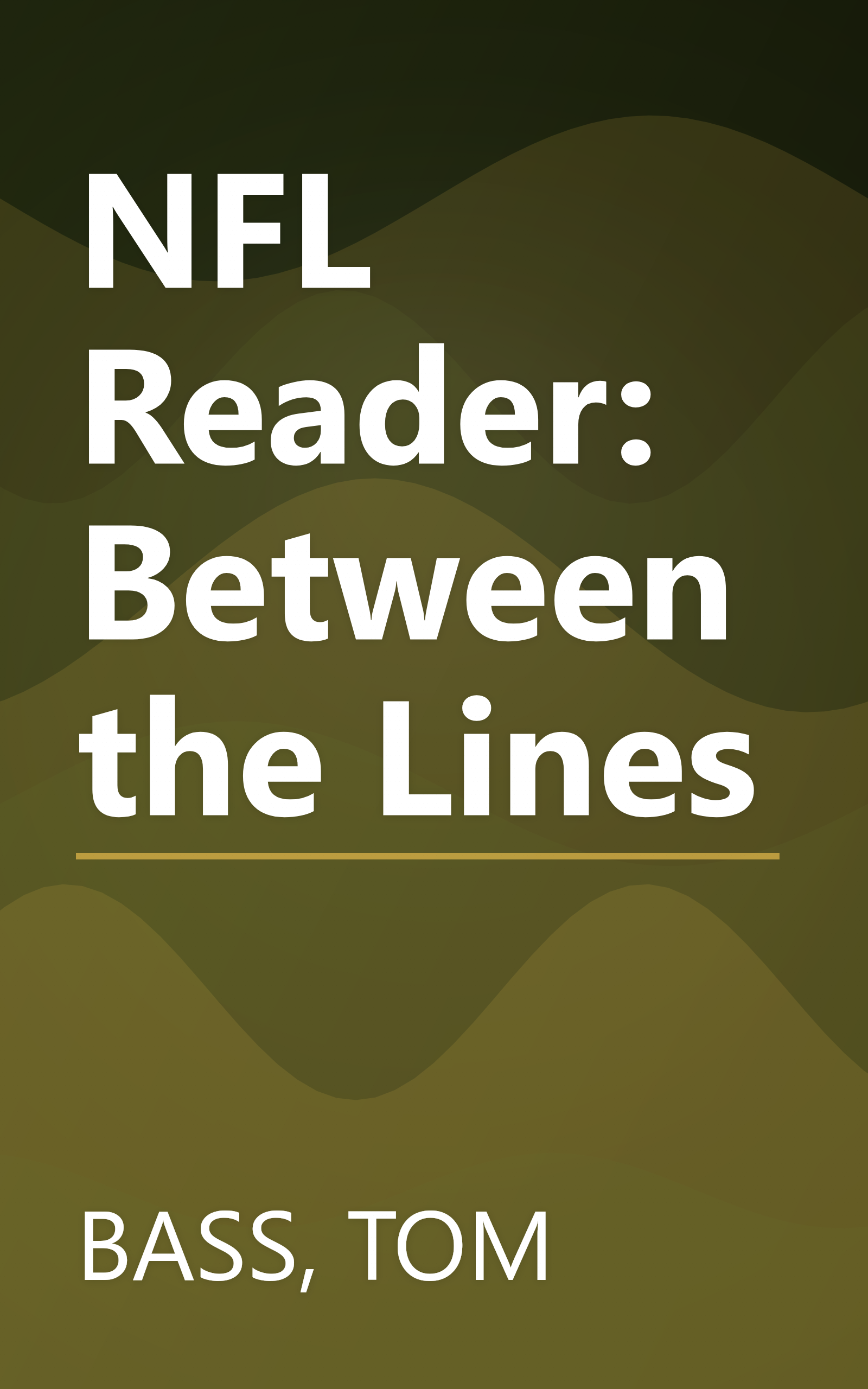 NFL Reader: Between the Lines book cover