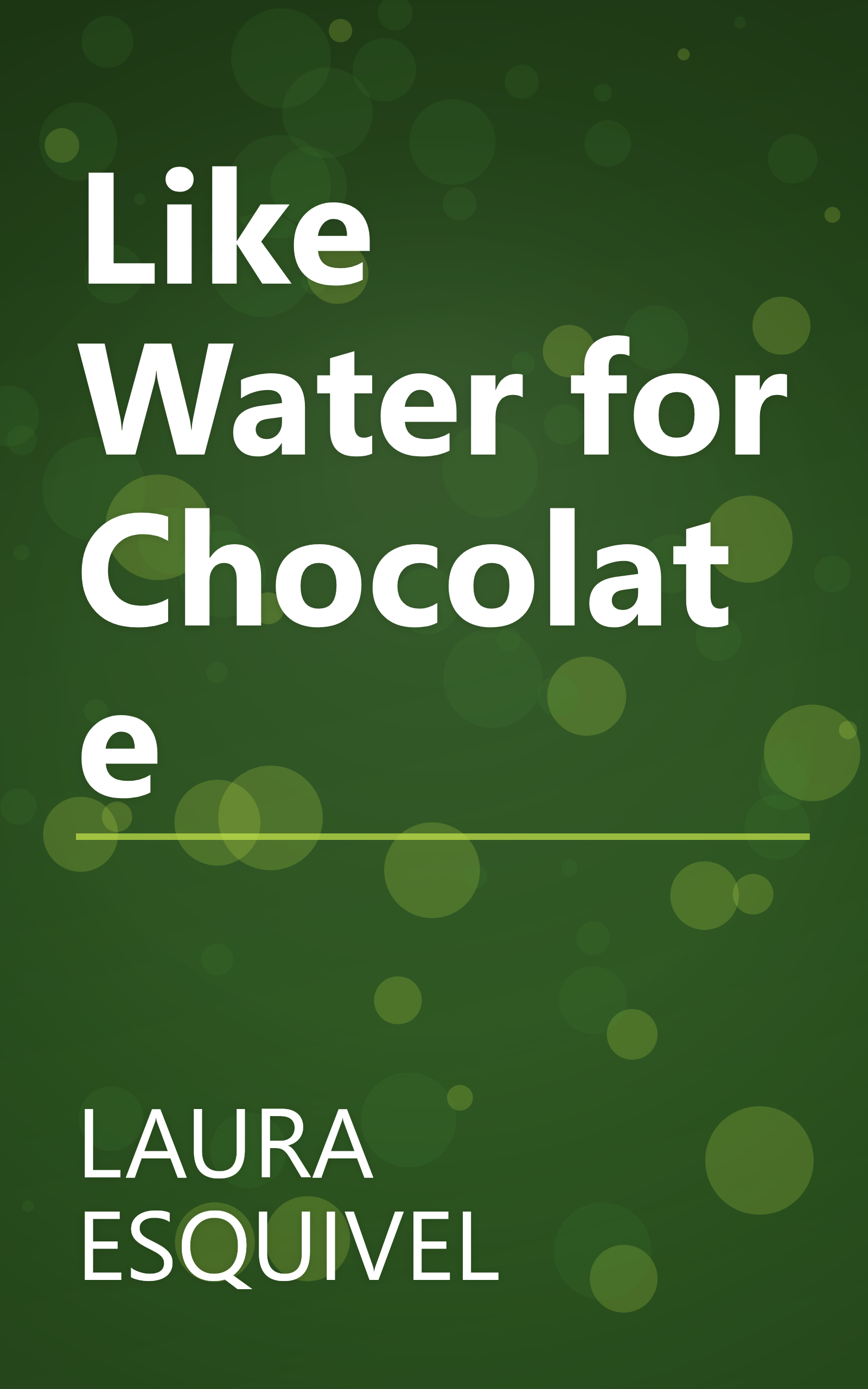 Like Water for Chocolate book cover