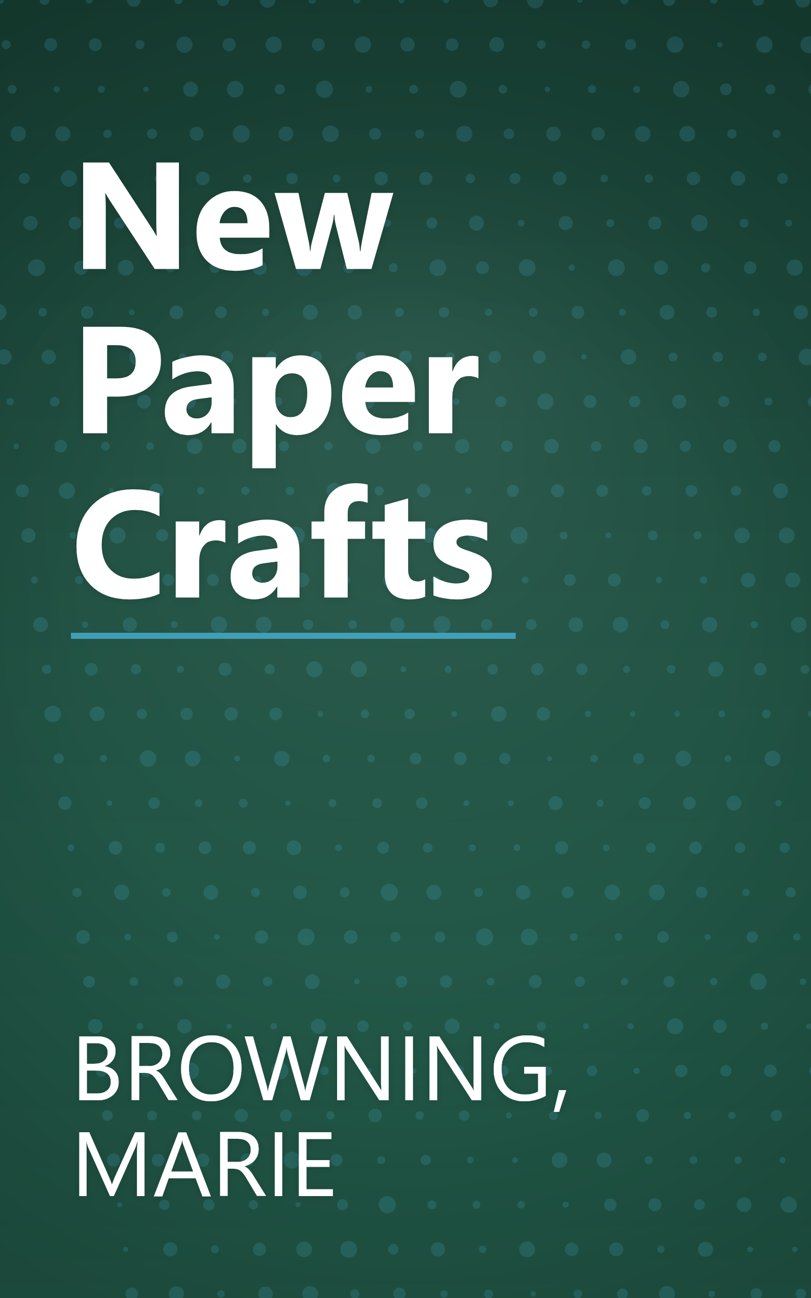 New Paper Crafts book cover