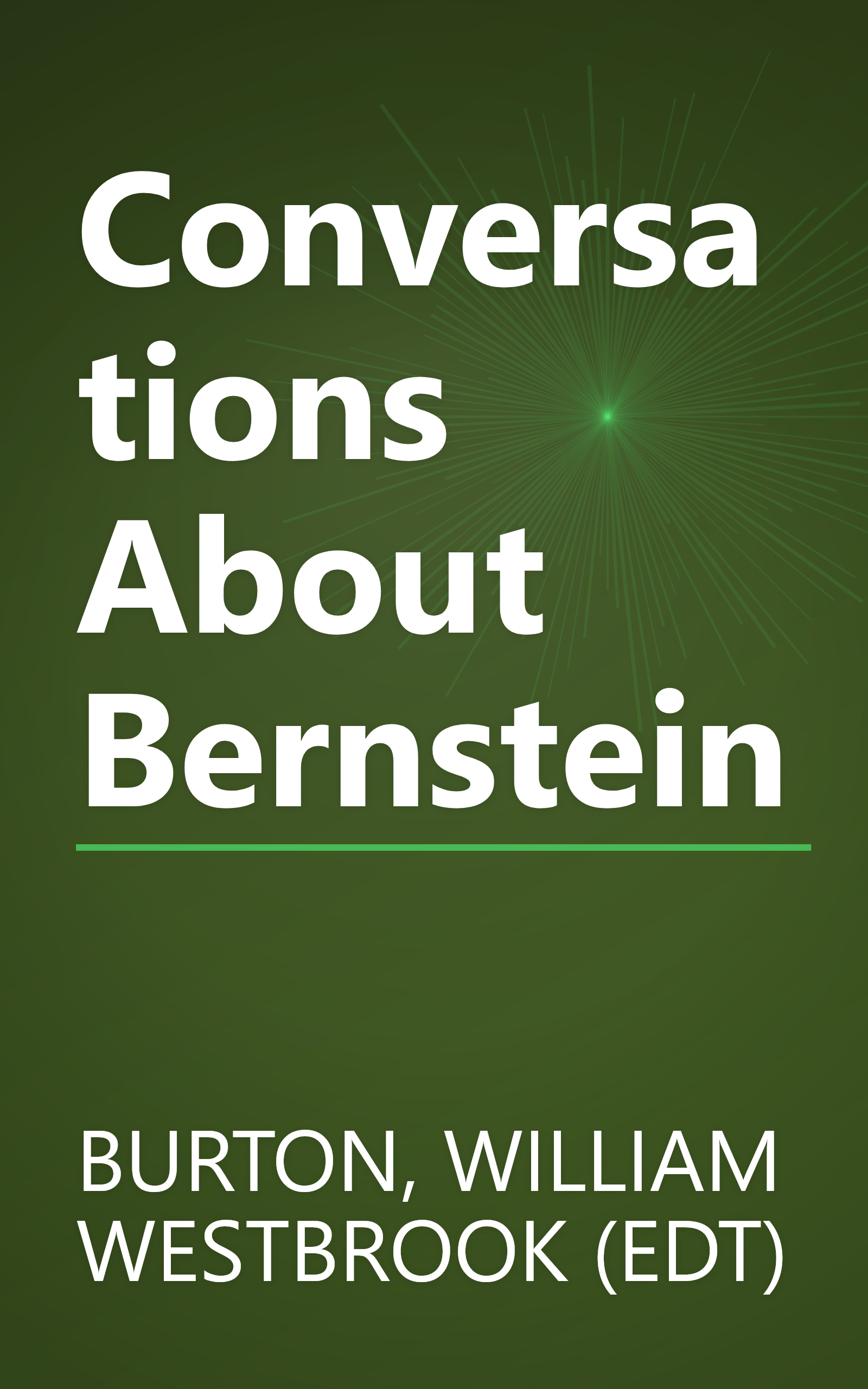 Conversations About Bernstein book cover