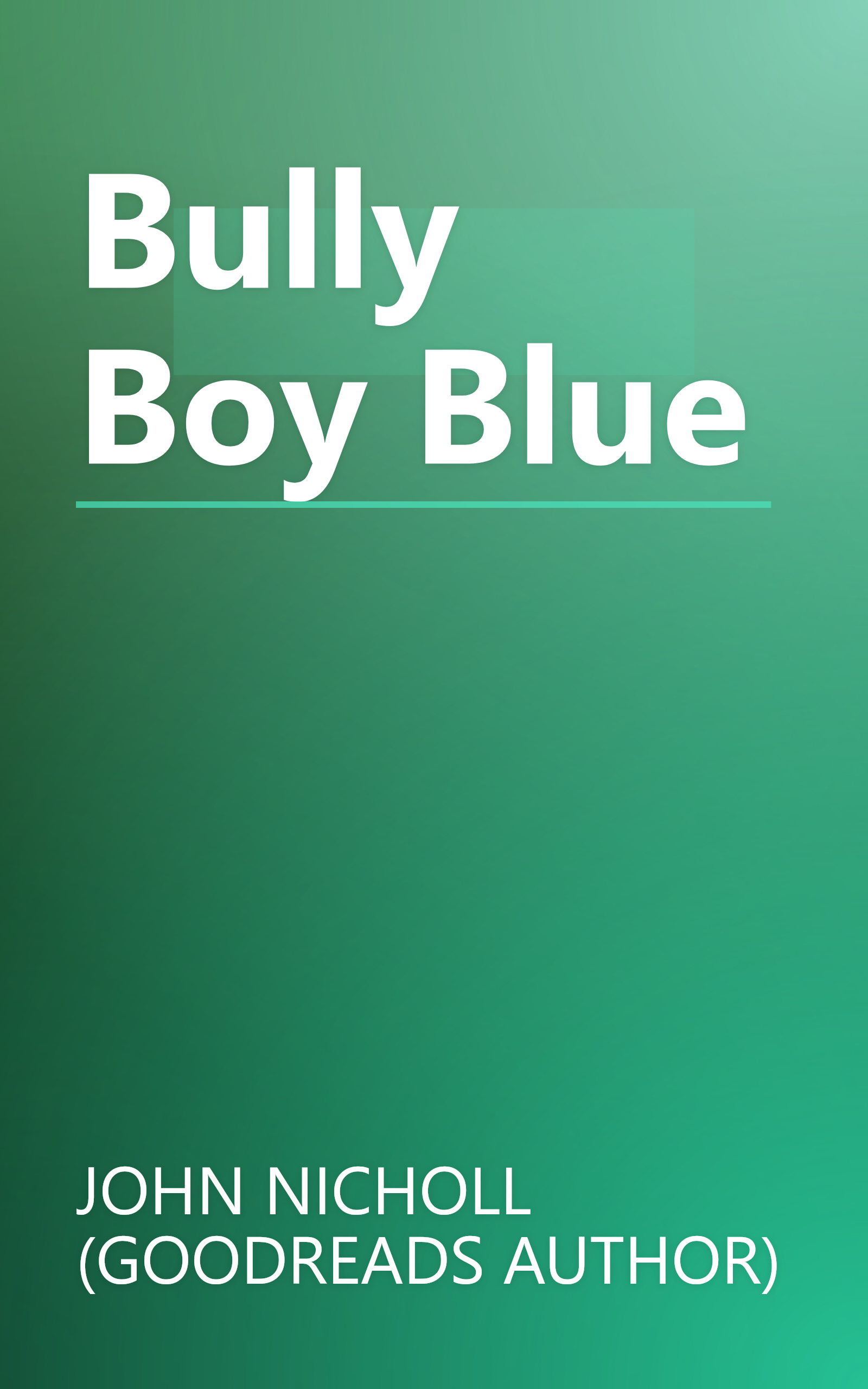 Bully Boy Blue book cover