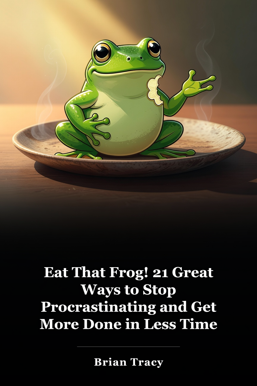 Eat That Frog! 21 Great Ways to Stop Procrastinating and Get More Done in Less Time book cover