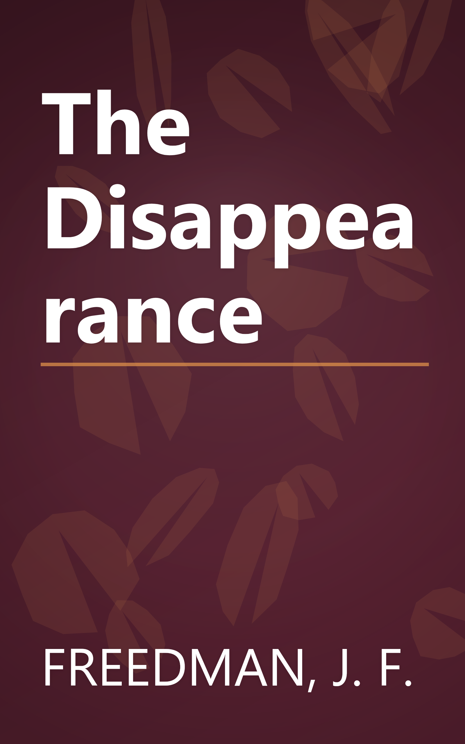 The Disappearance book cover