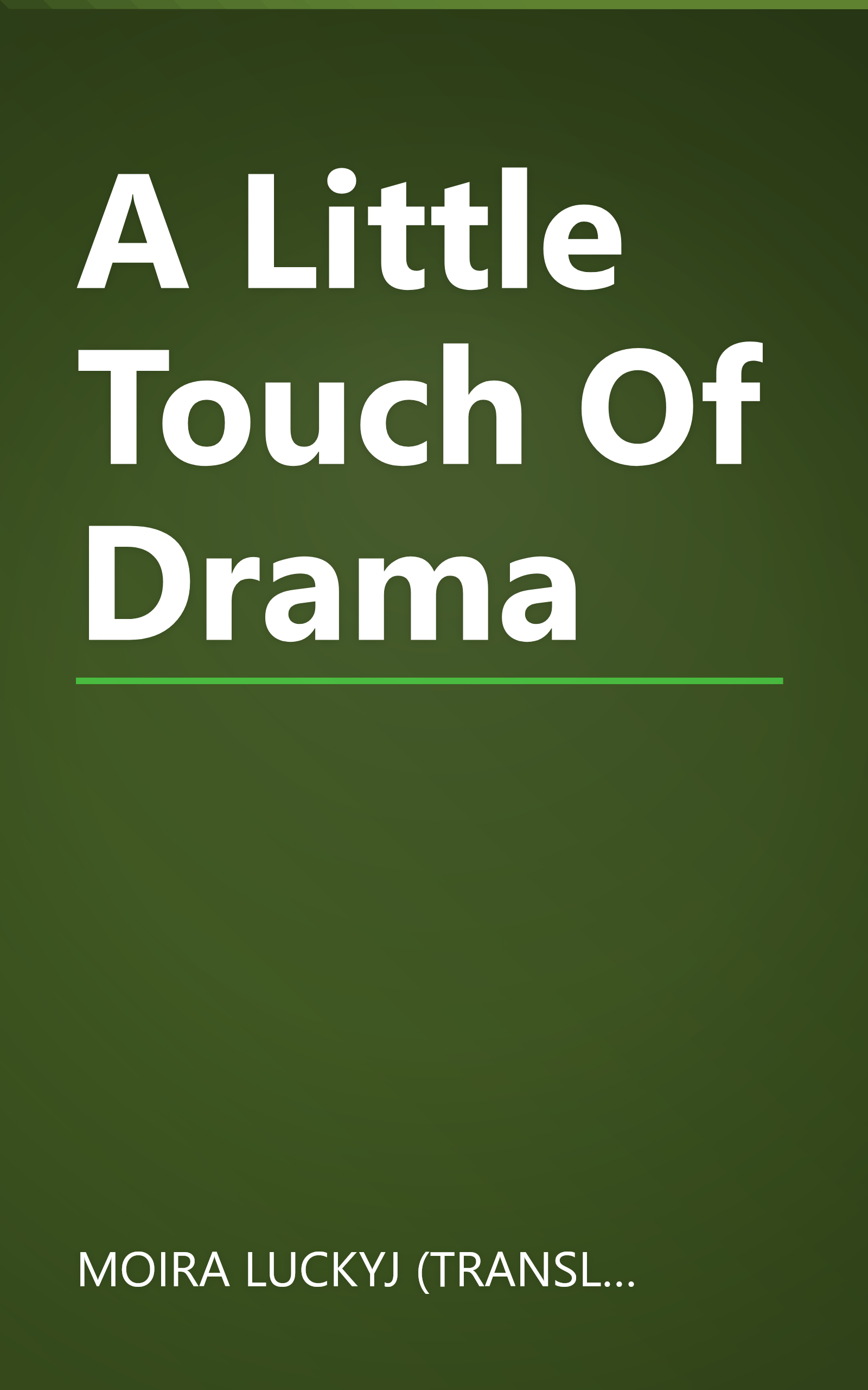 A Little Touch Of Drama book cover