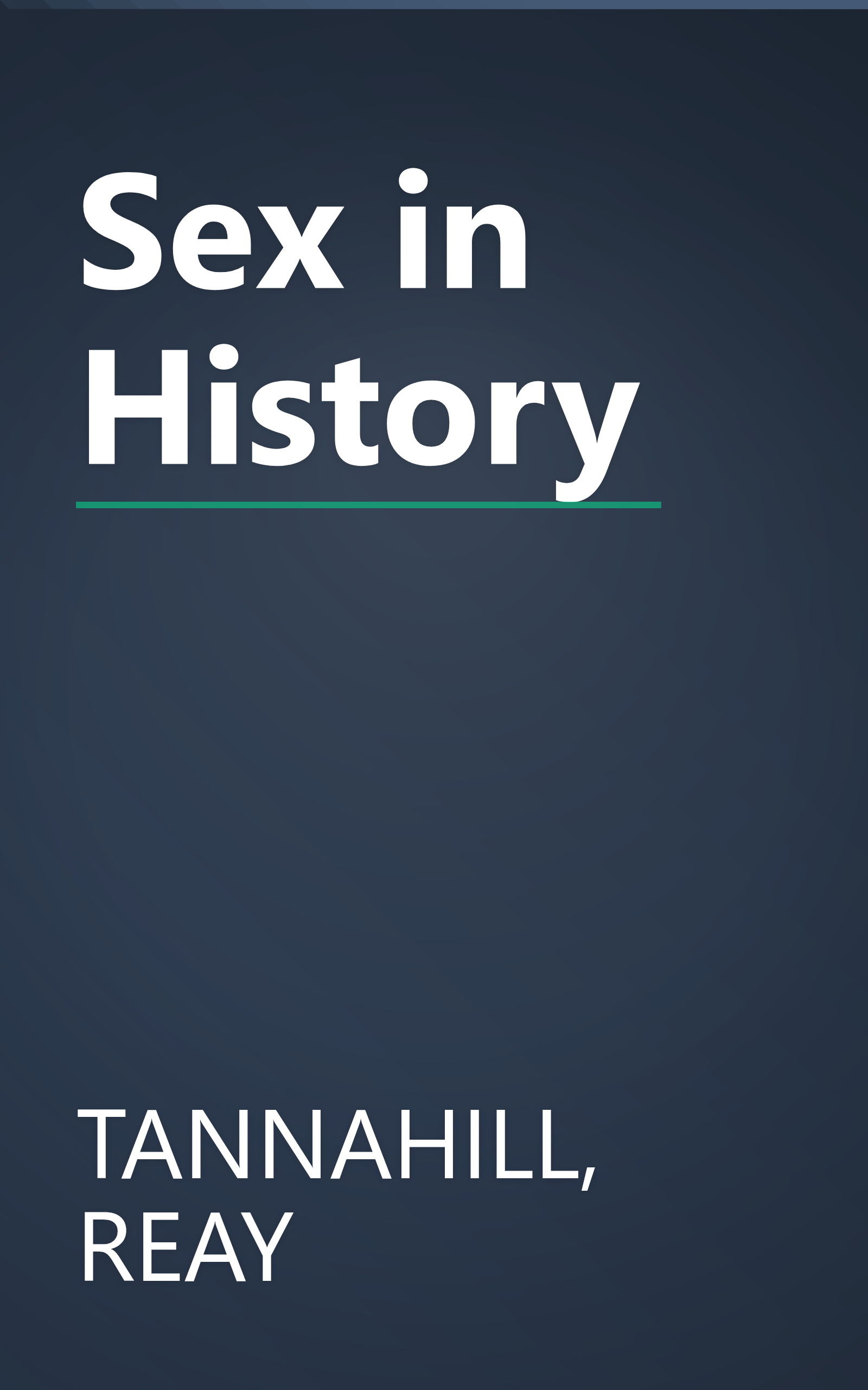 Sex in History book cover