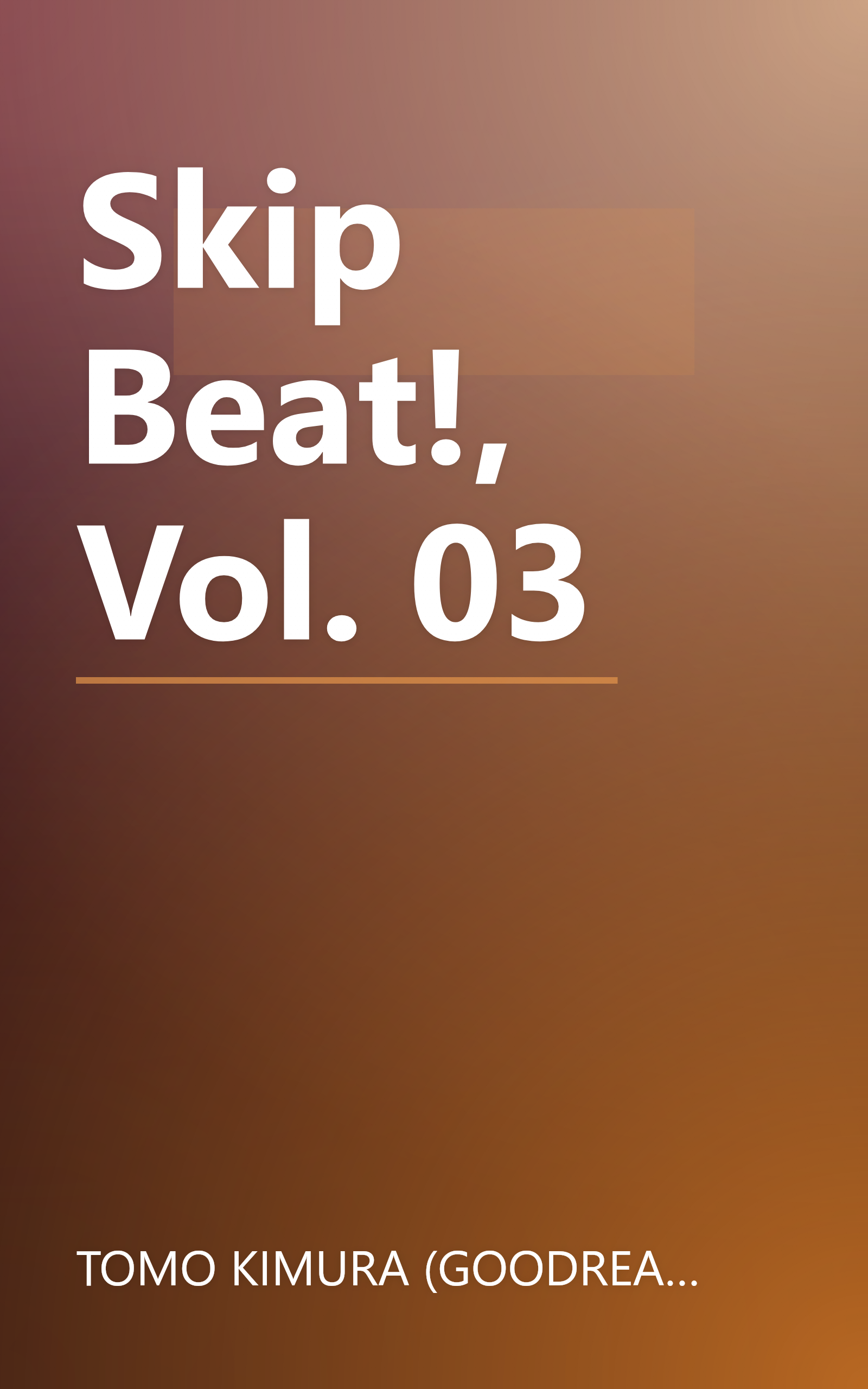 Skip Beat!, Vol. 03 book cover