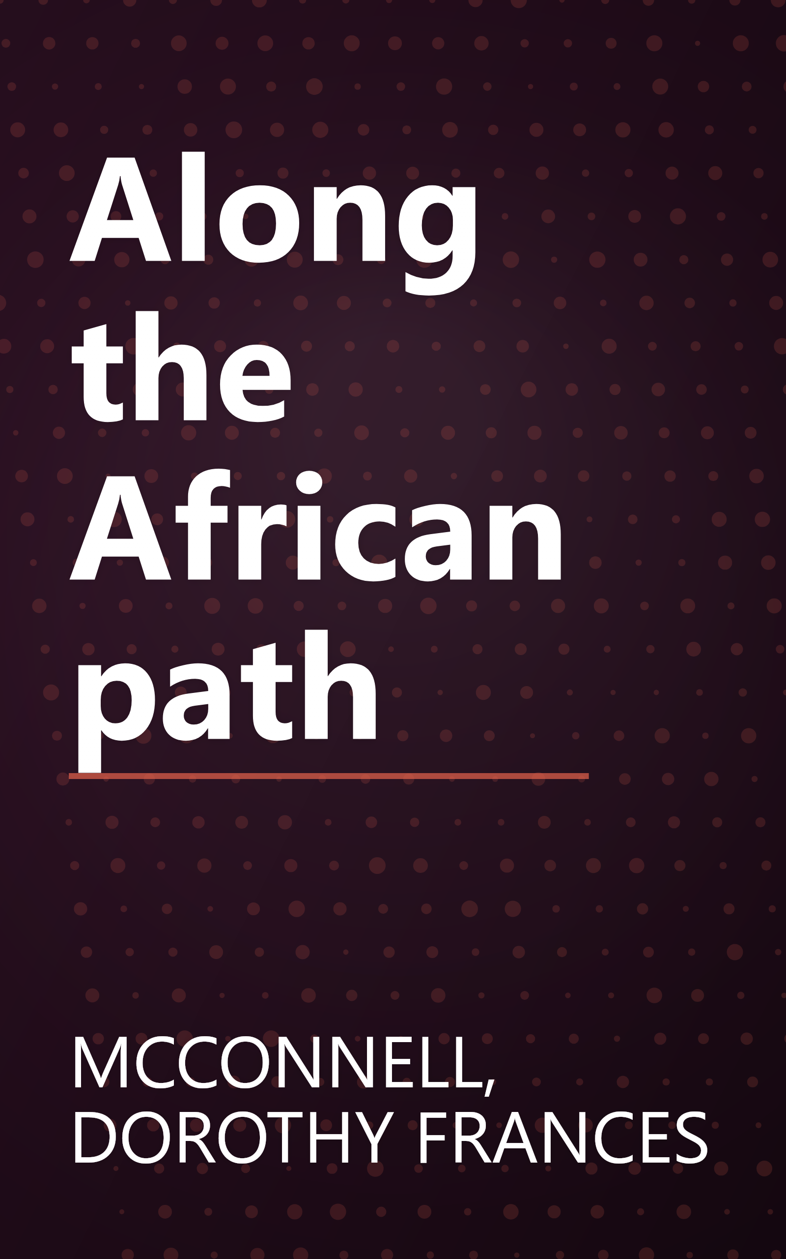 Along the African path book cover