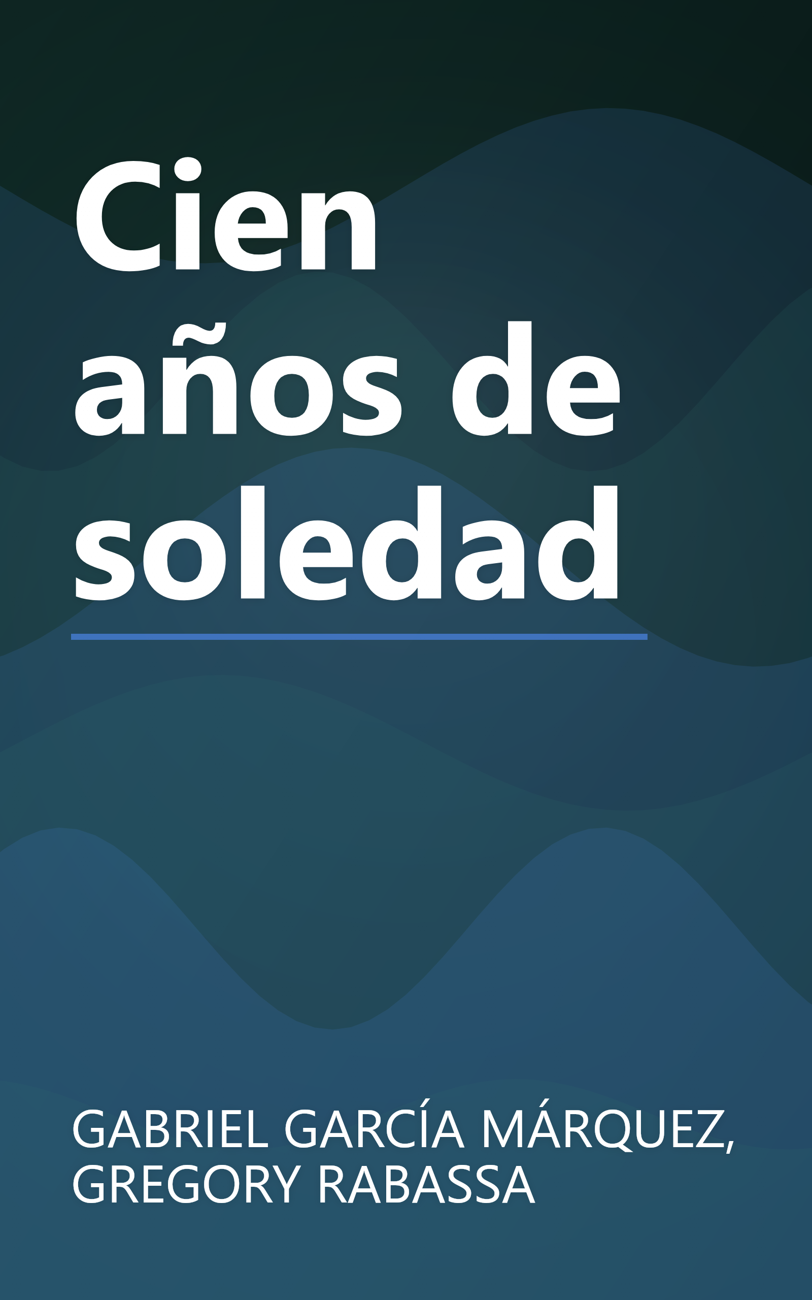 Cien años de soledad book cover