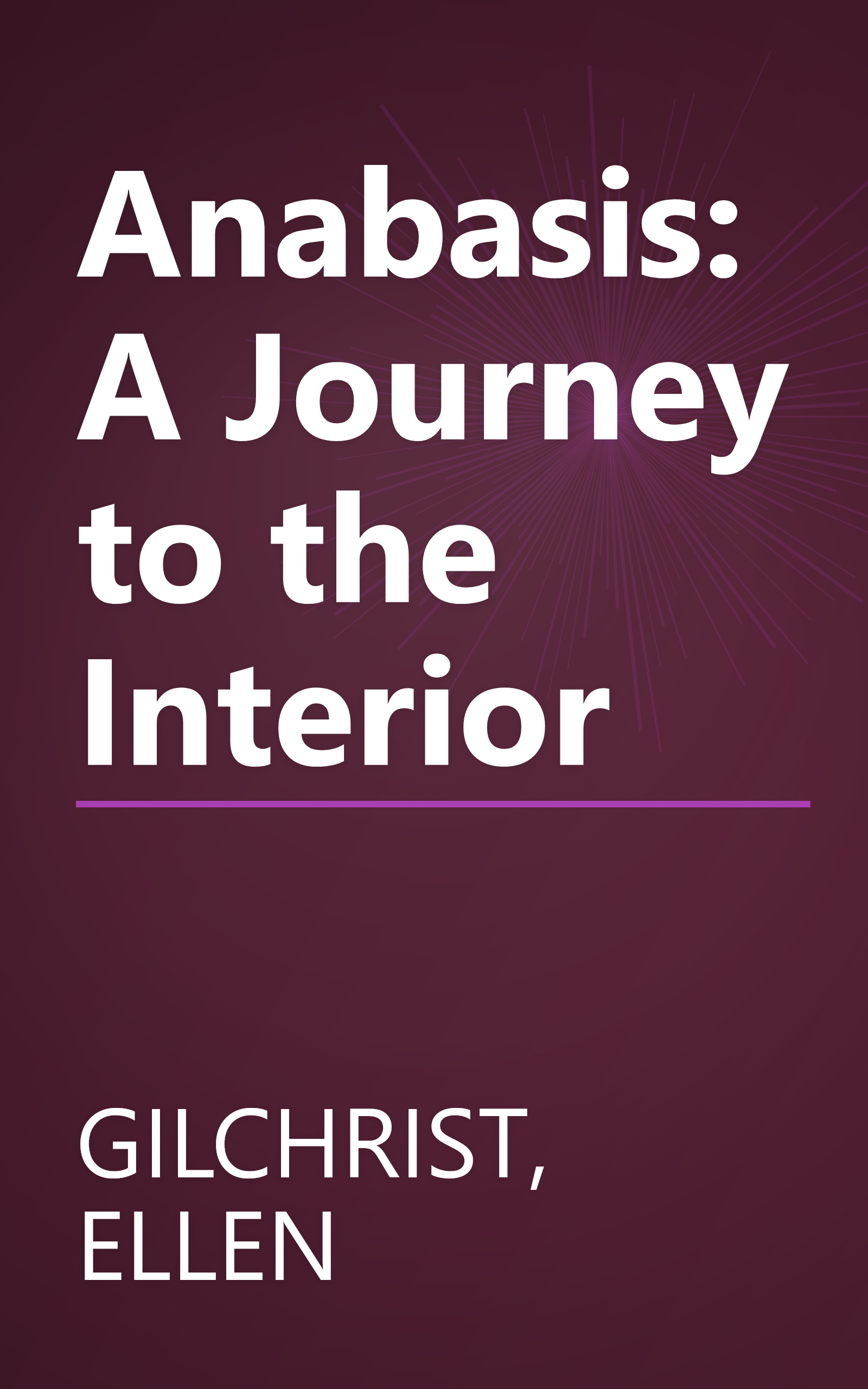 Anabasis: A Journey to the Interior book cover