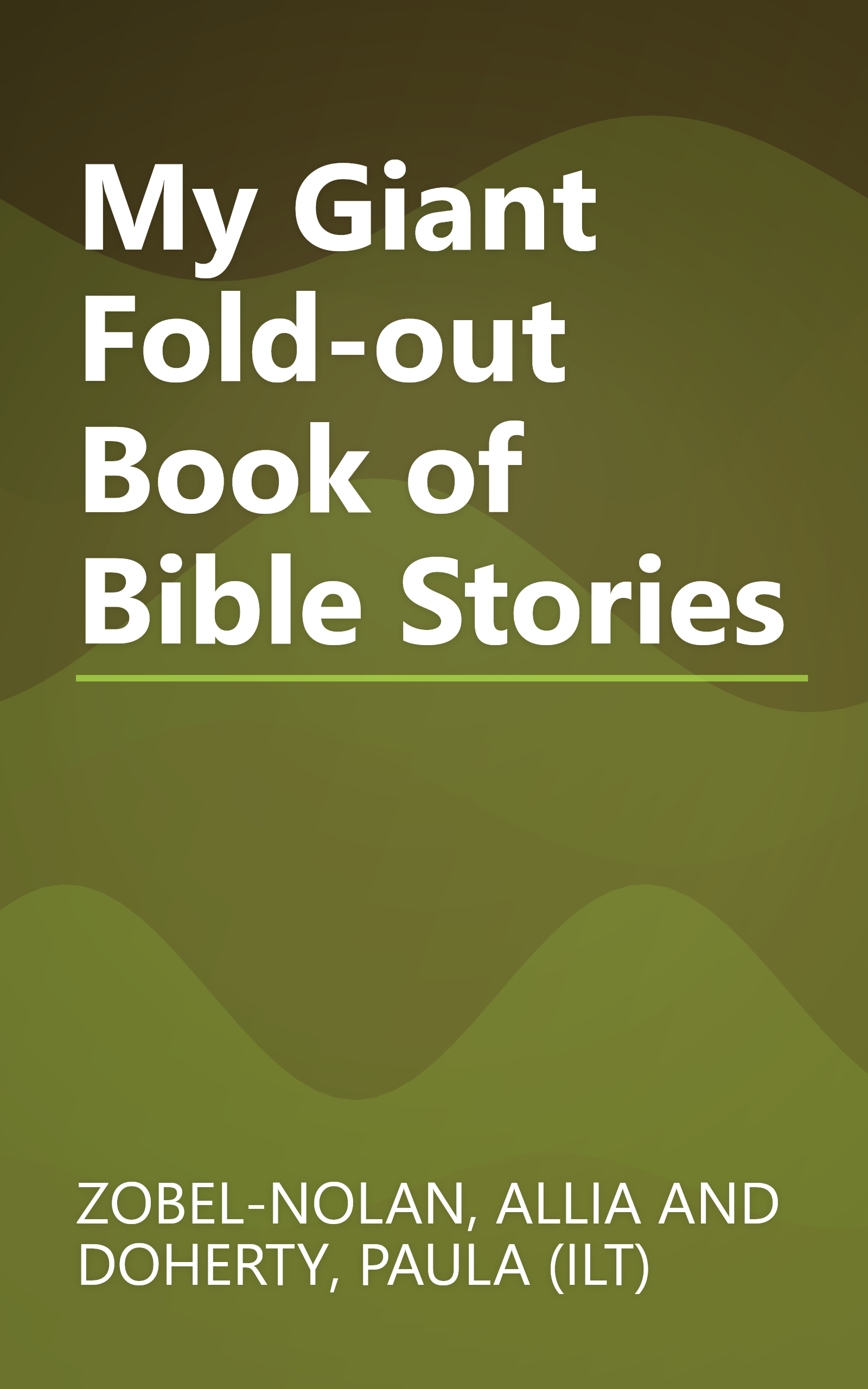 My Giant Fold-out Book of Bible Stories book cover