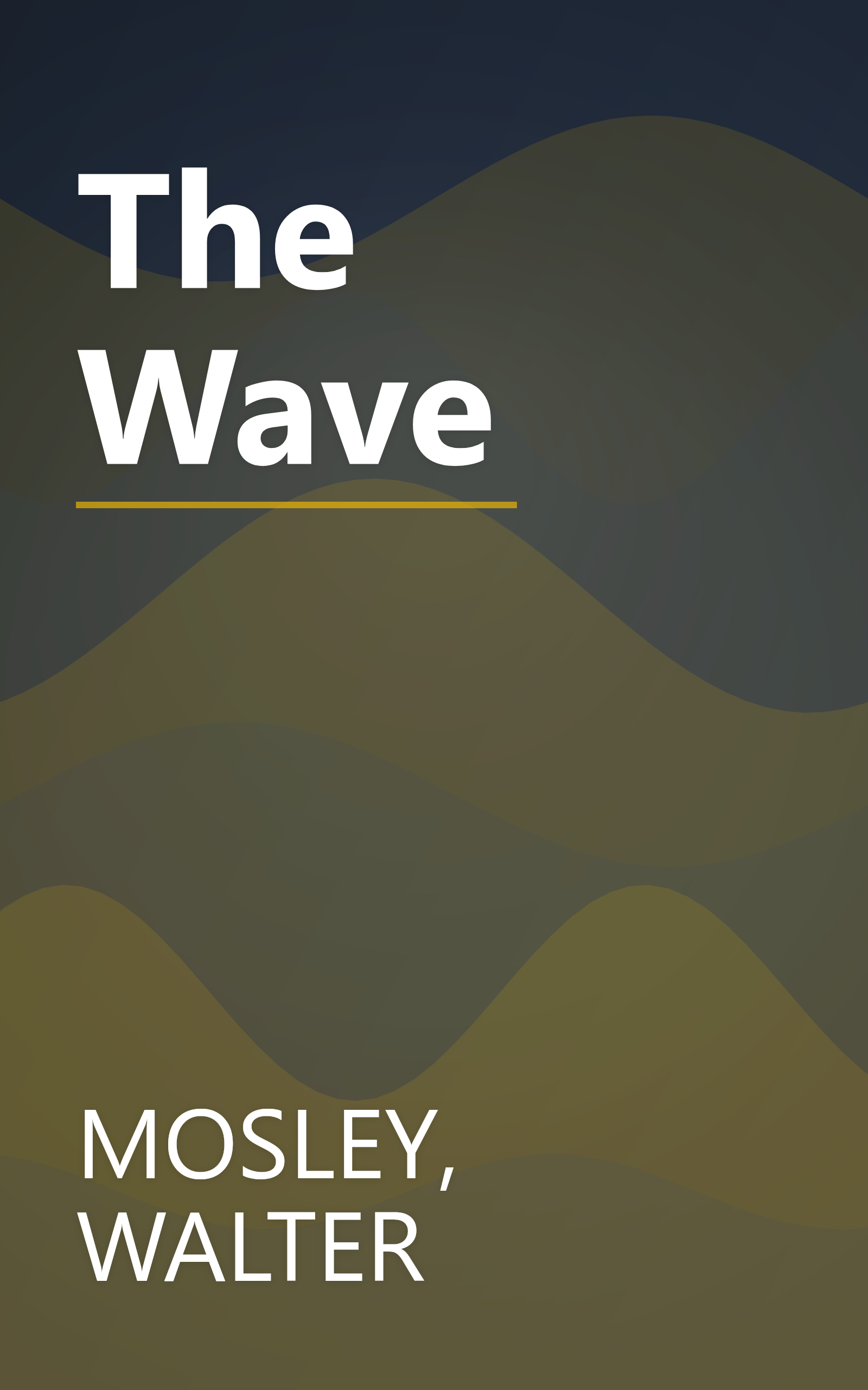 The Wave book cover
