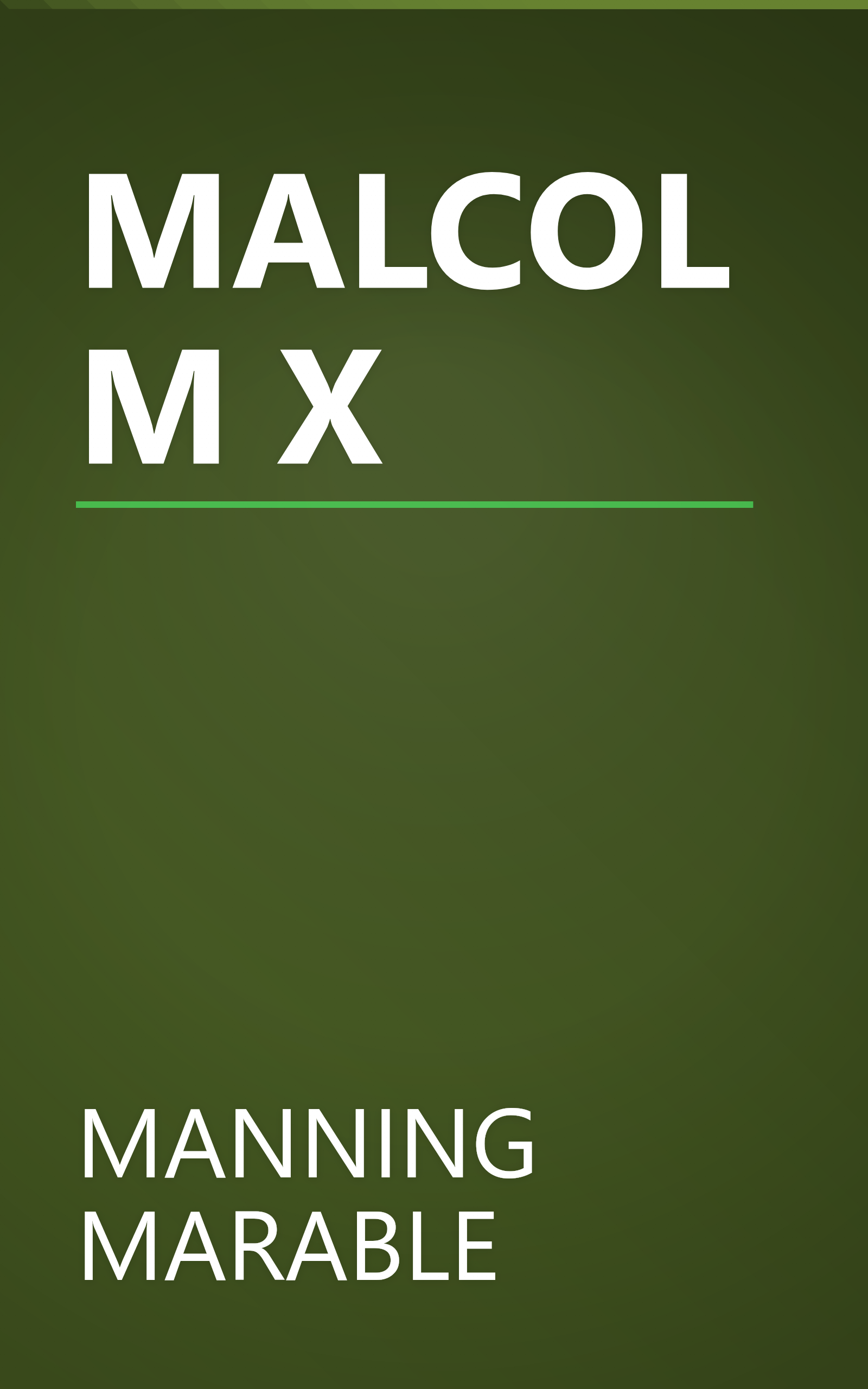 MALCOLM X book cover