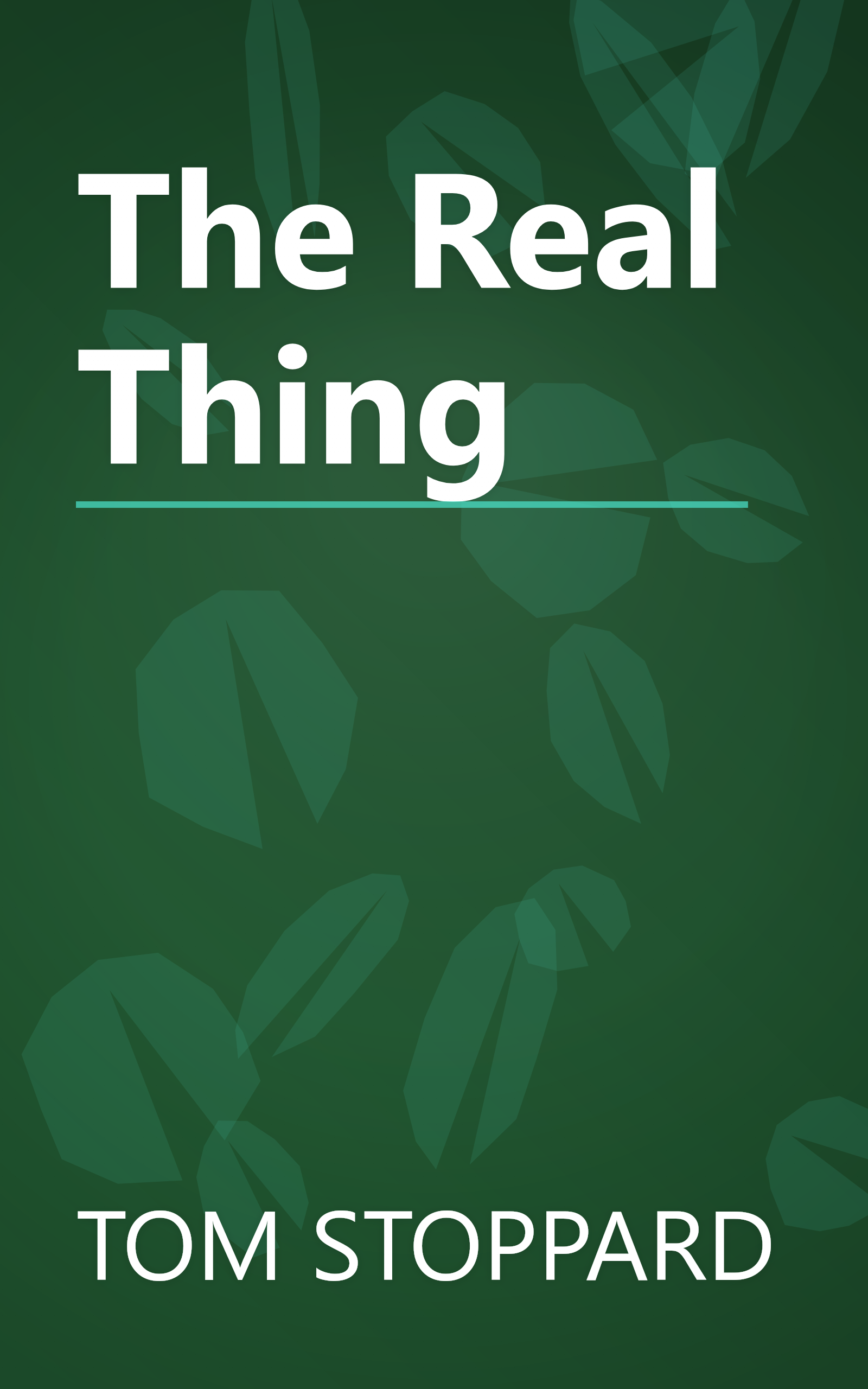 The Real Thing book cover