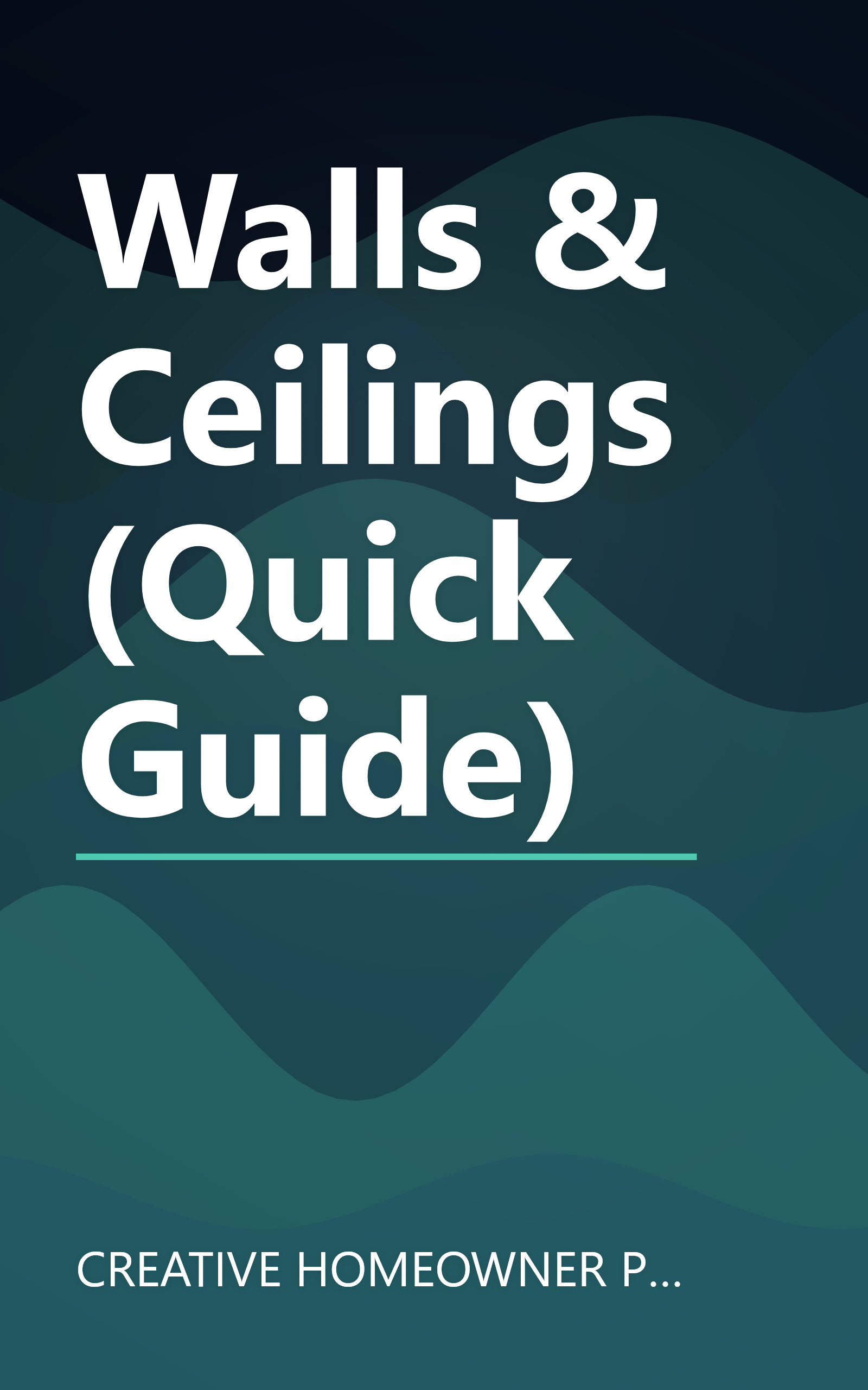 Walls & Ceilings (Quick Guide) book cover