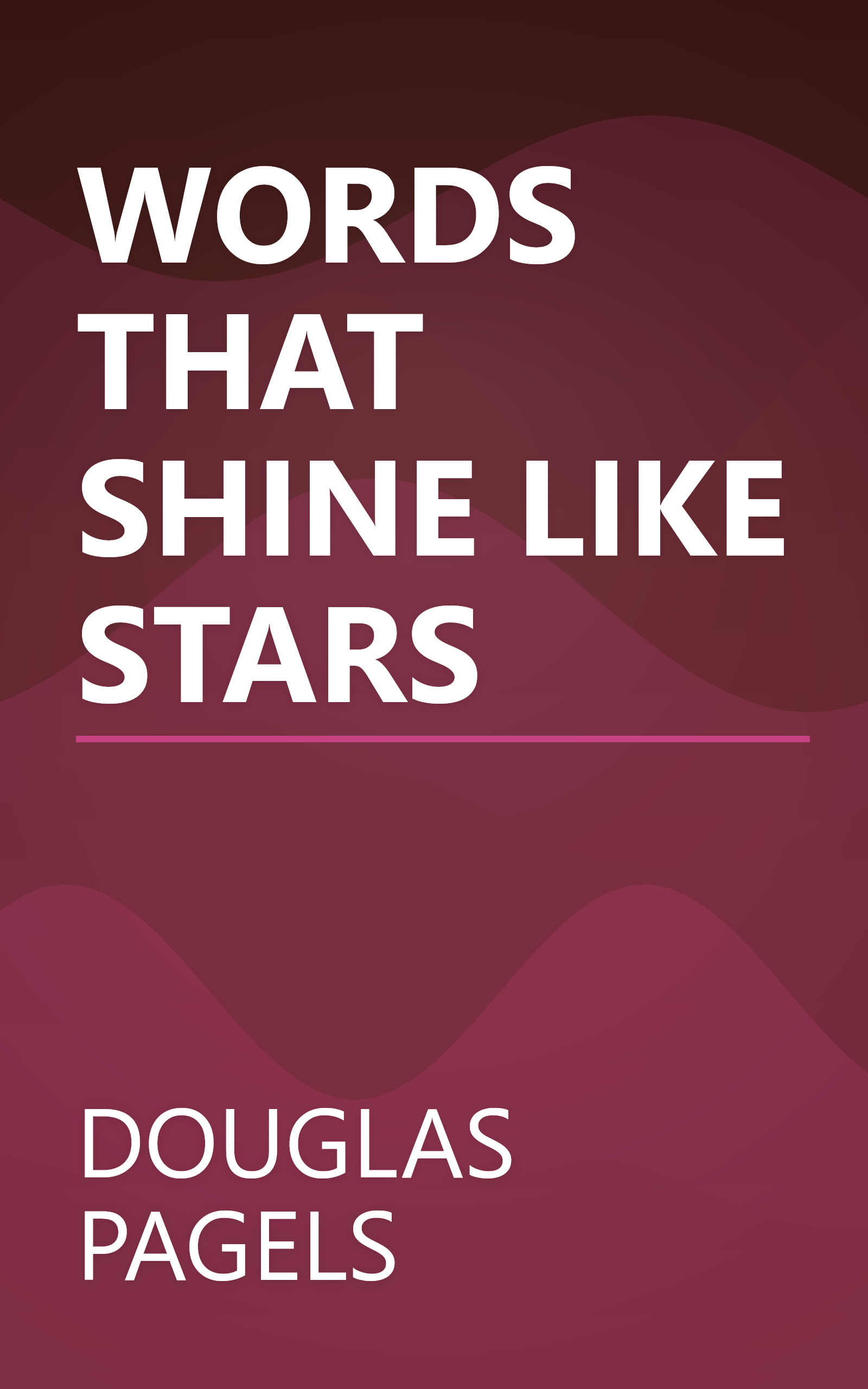 WORDS THAT SHINE LIKE STARS book cover
