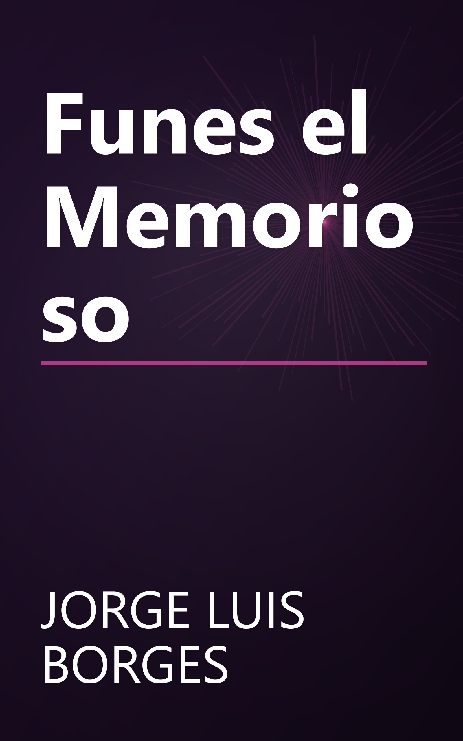 Funes el Memorioso book cover