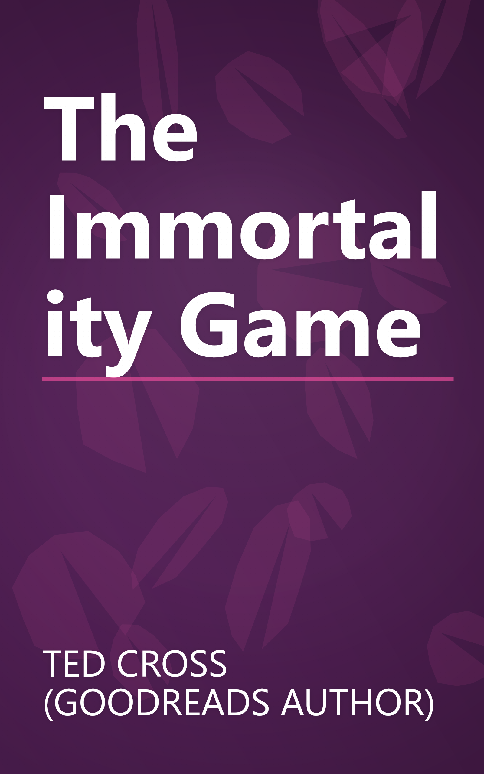 The Immortality Game book cover