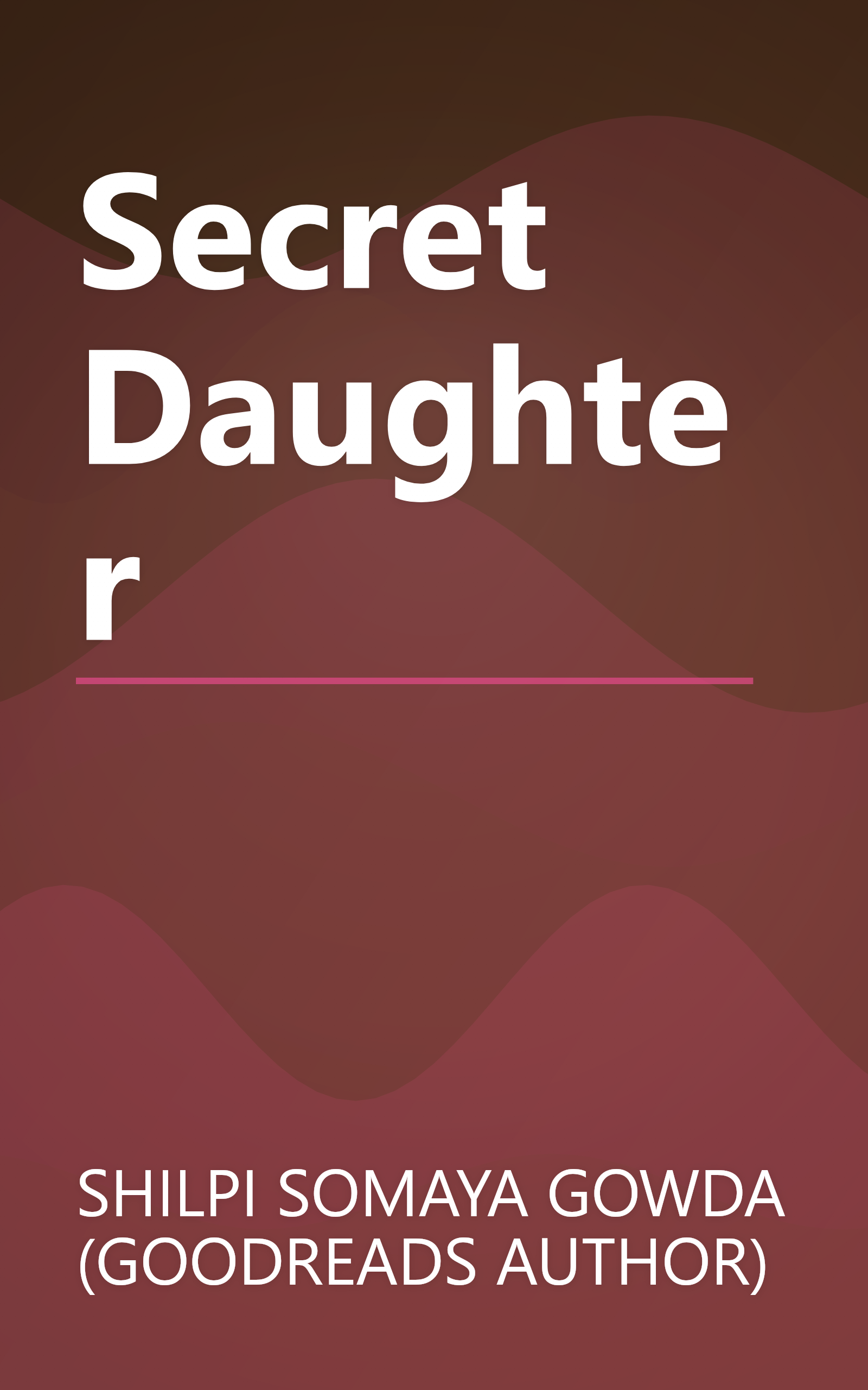 Secret Daughter book cover