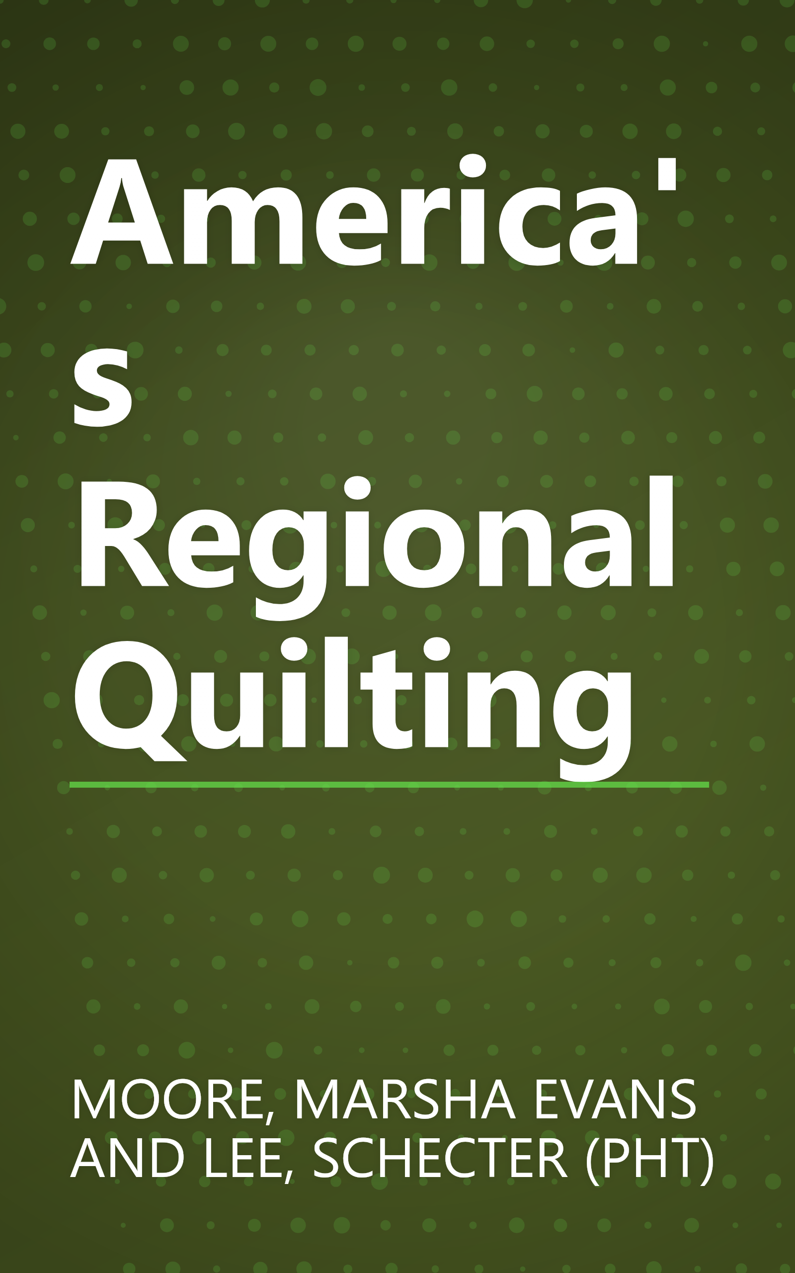 America's Regional Quilting book cover