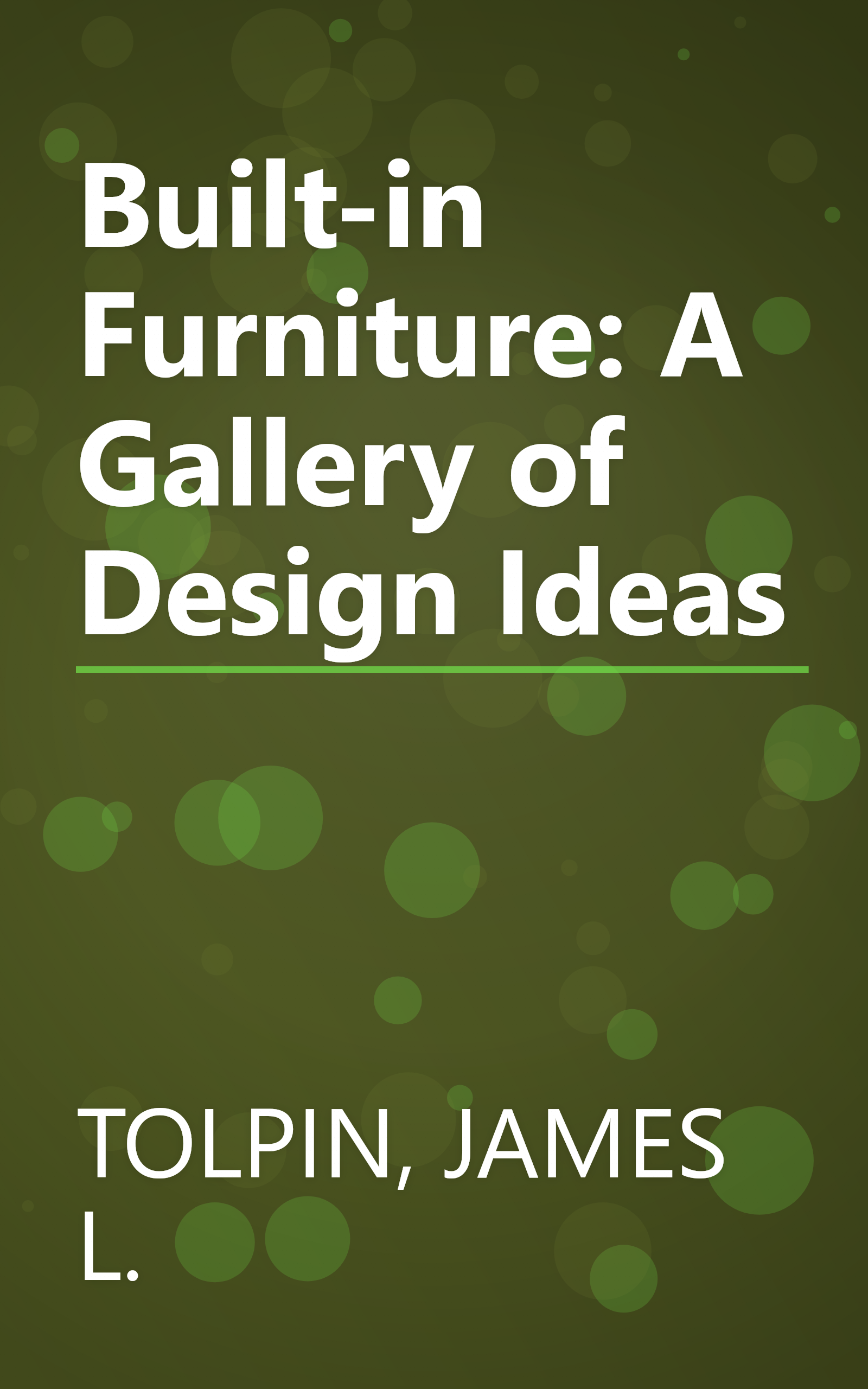 Built-in Furniture:  A Gallery of Design Ideas book cover
