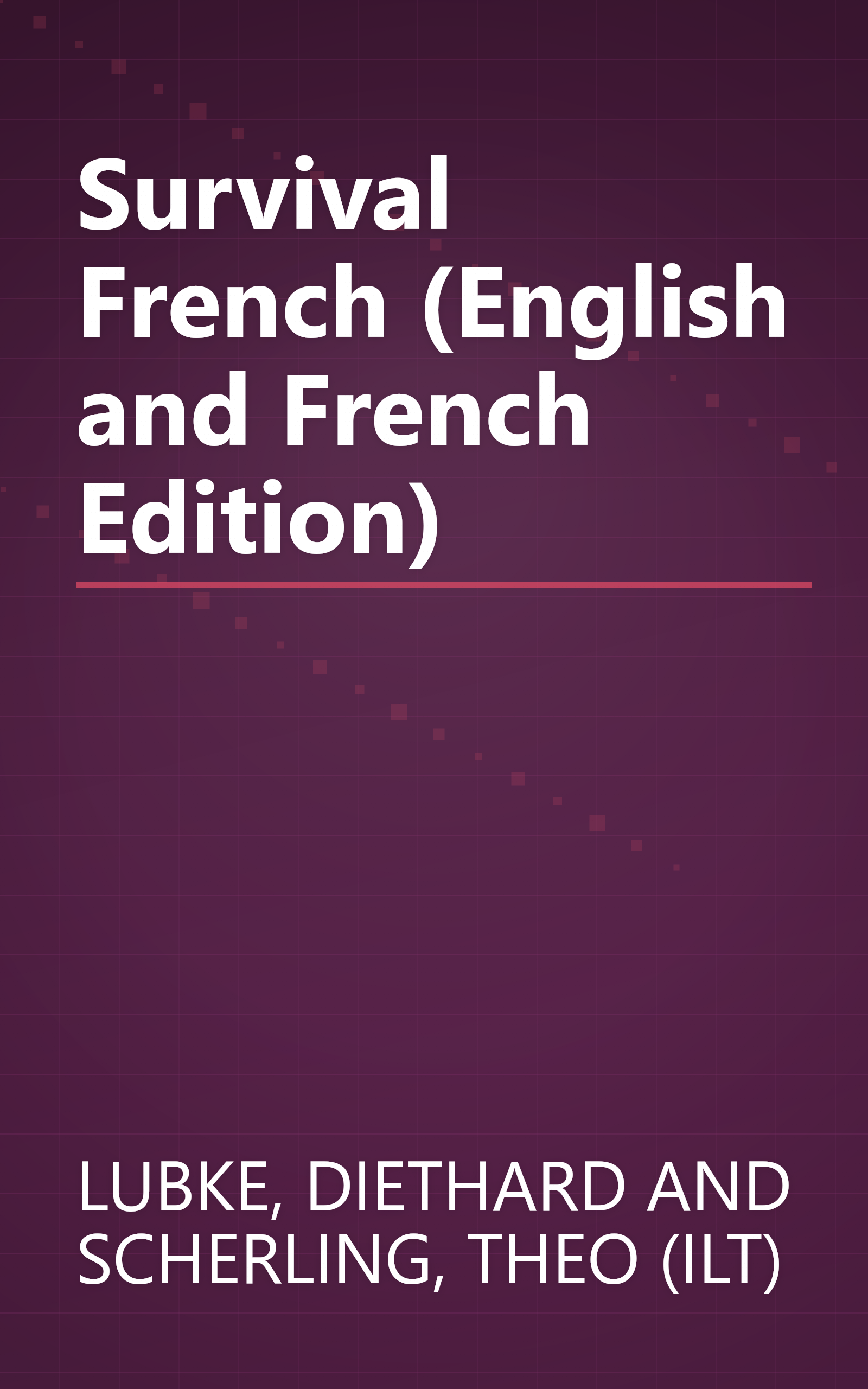 Survival French (English and French Edition) book cover