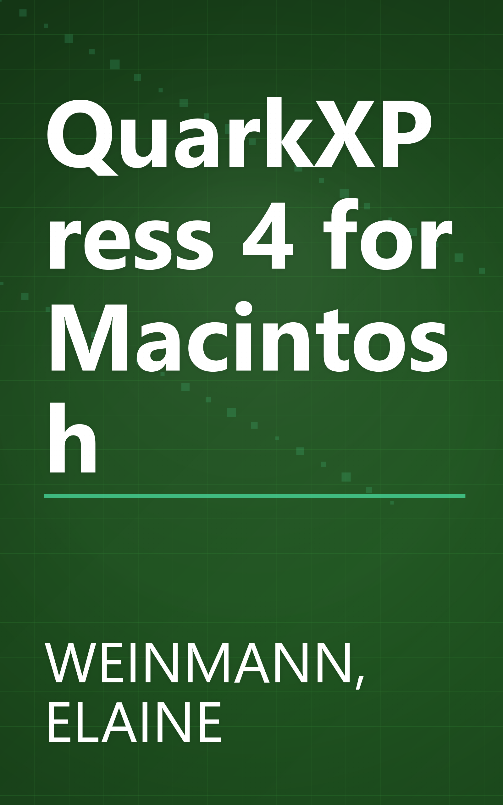 QuarkXPress 4 for Macintosh book cover