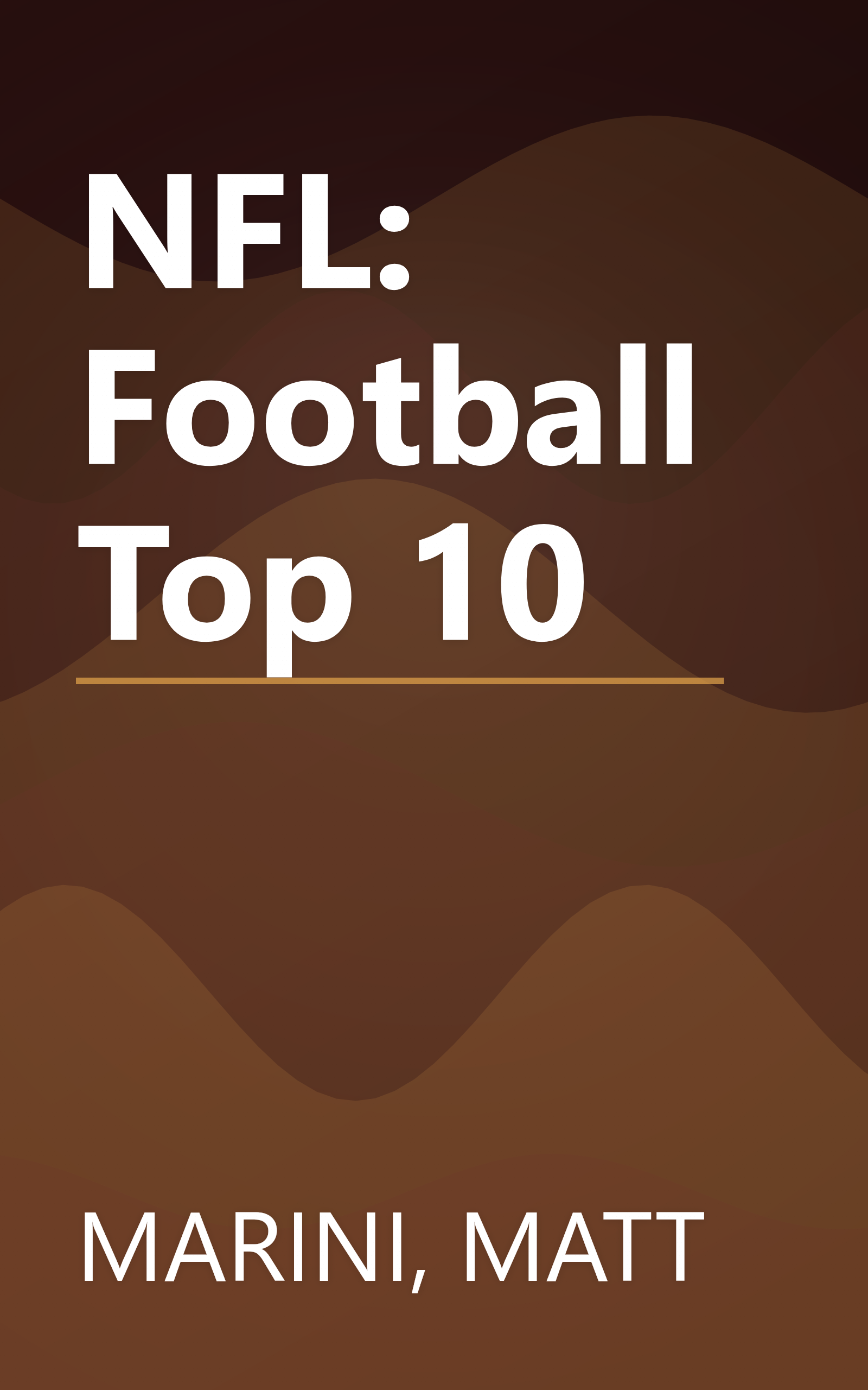 NFL: Football Top 10 book cover