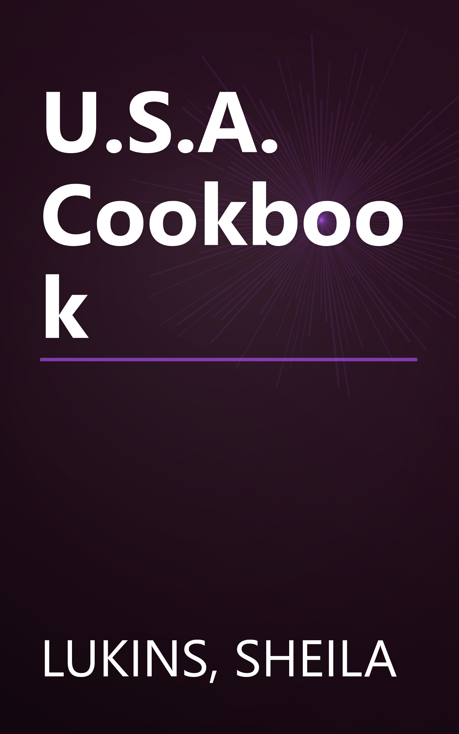 U.S.A. Cookbook book cover