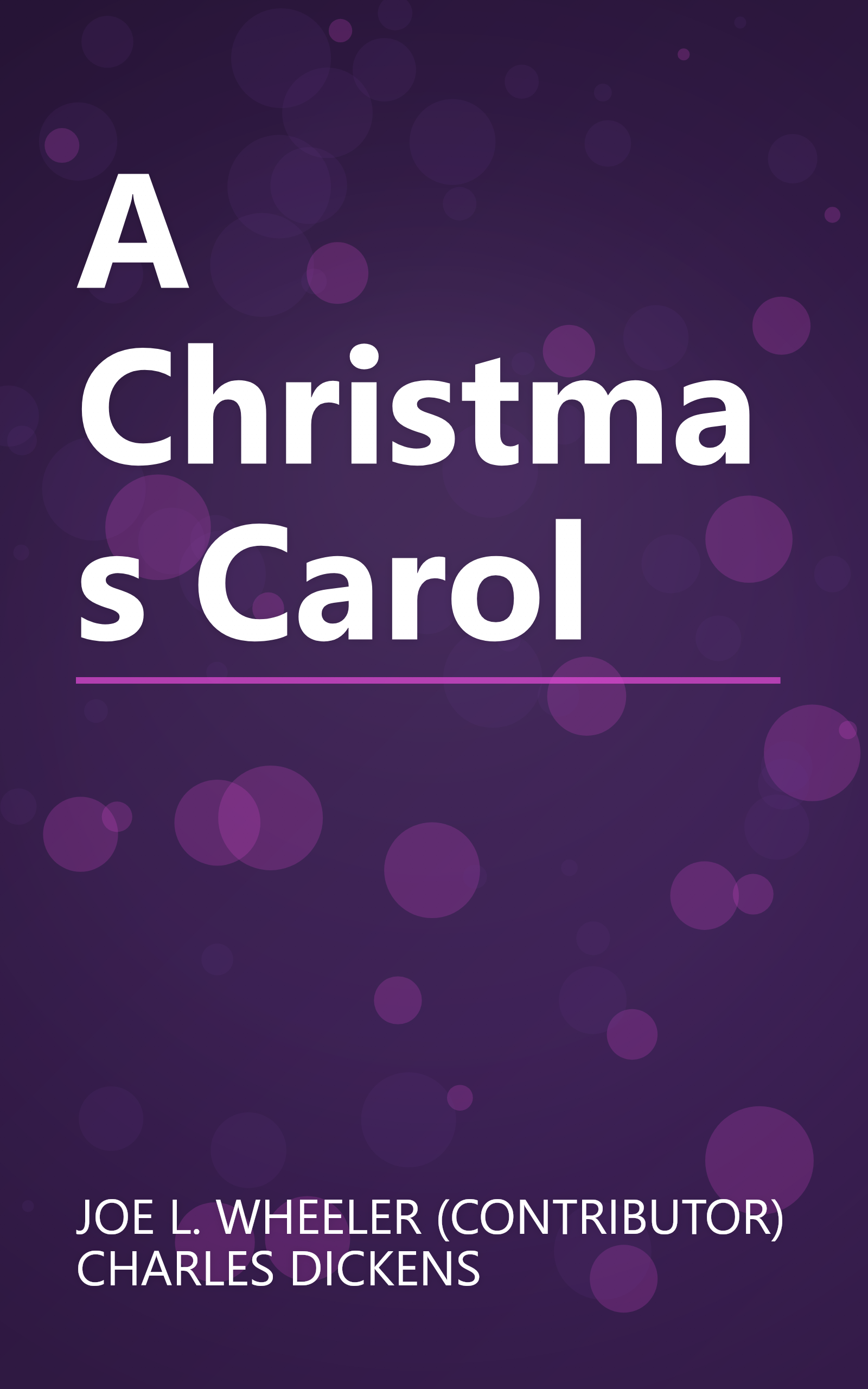A Christmas Carol book cover
