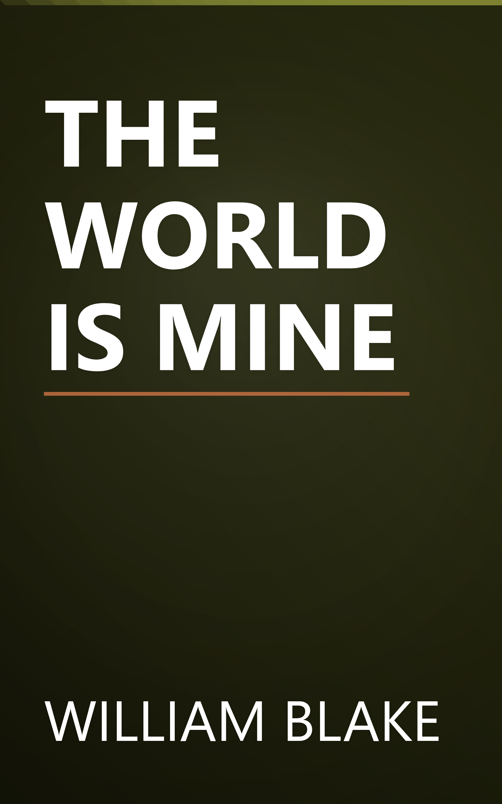 THE WORLD IS MINE book cover