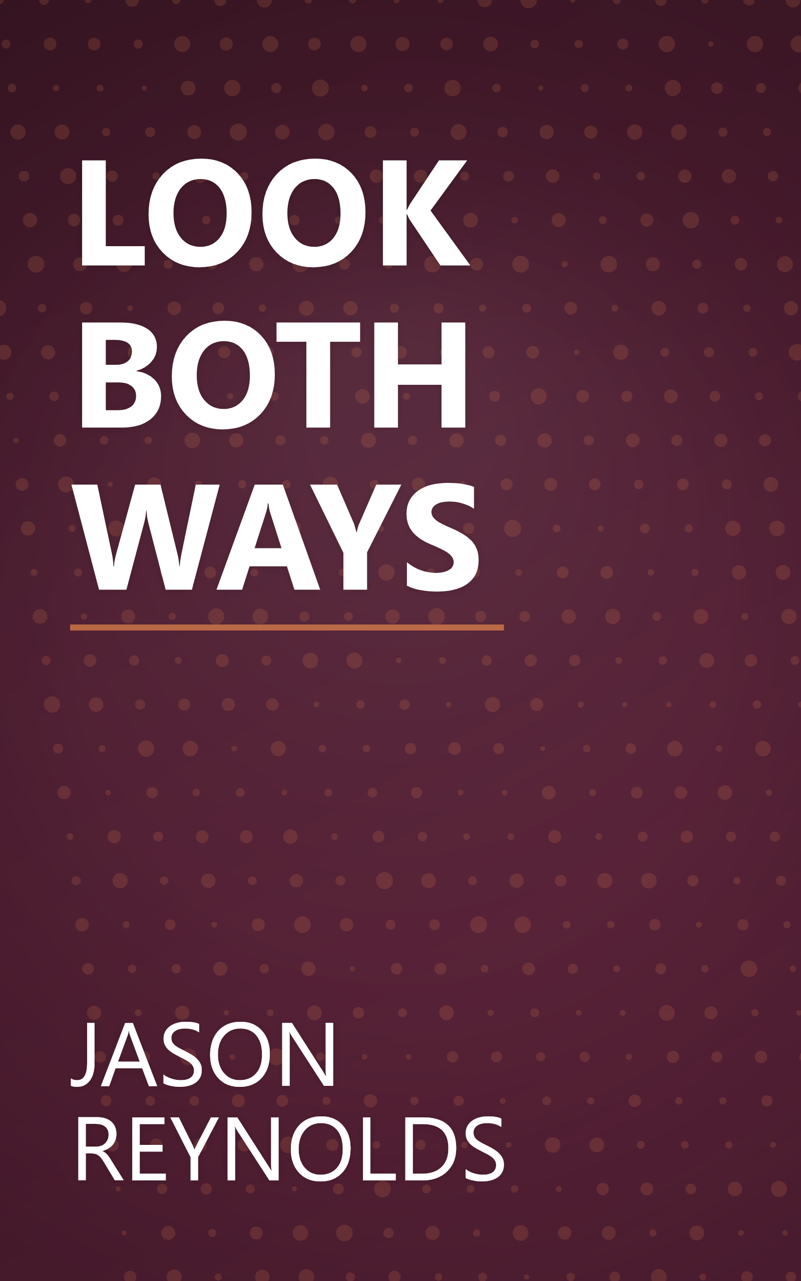 LOOK BOTH WAYS book cover