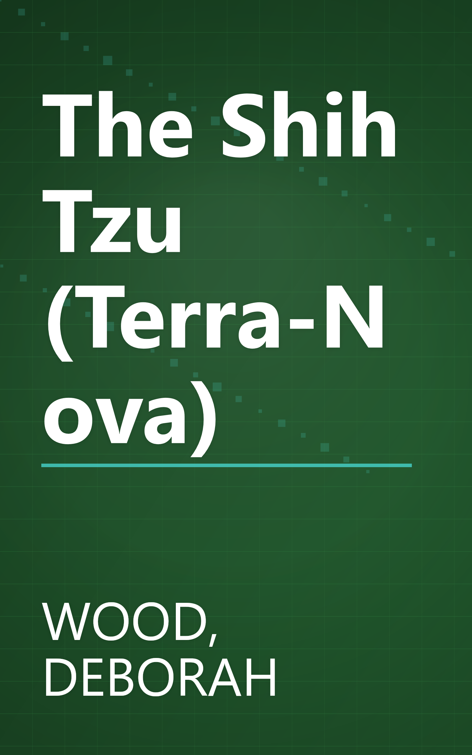 The Shih Tzu (Terra-Nova) book cover