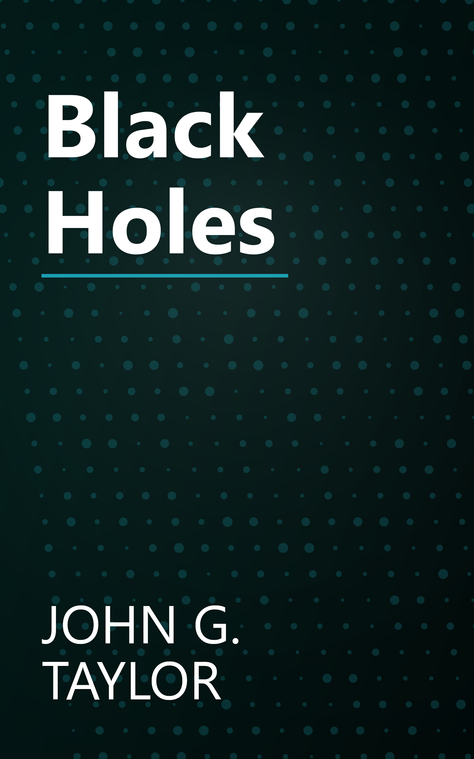 Black Holes book cover
