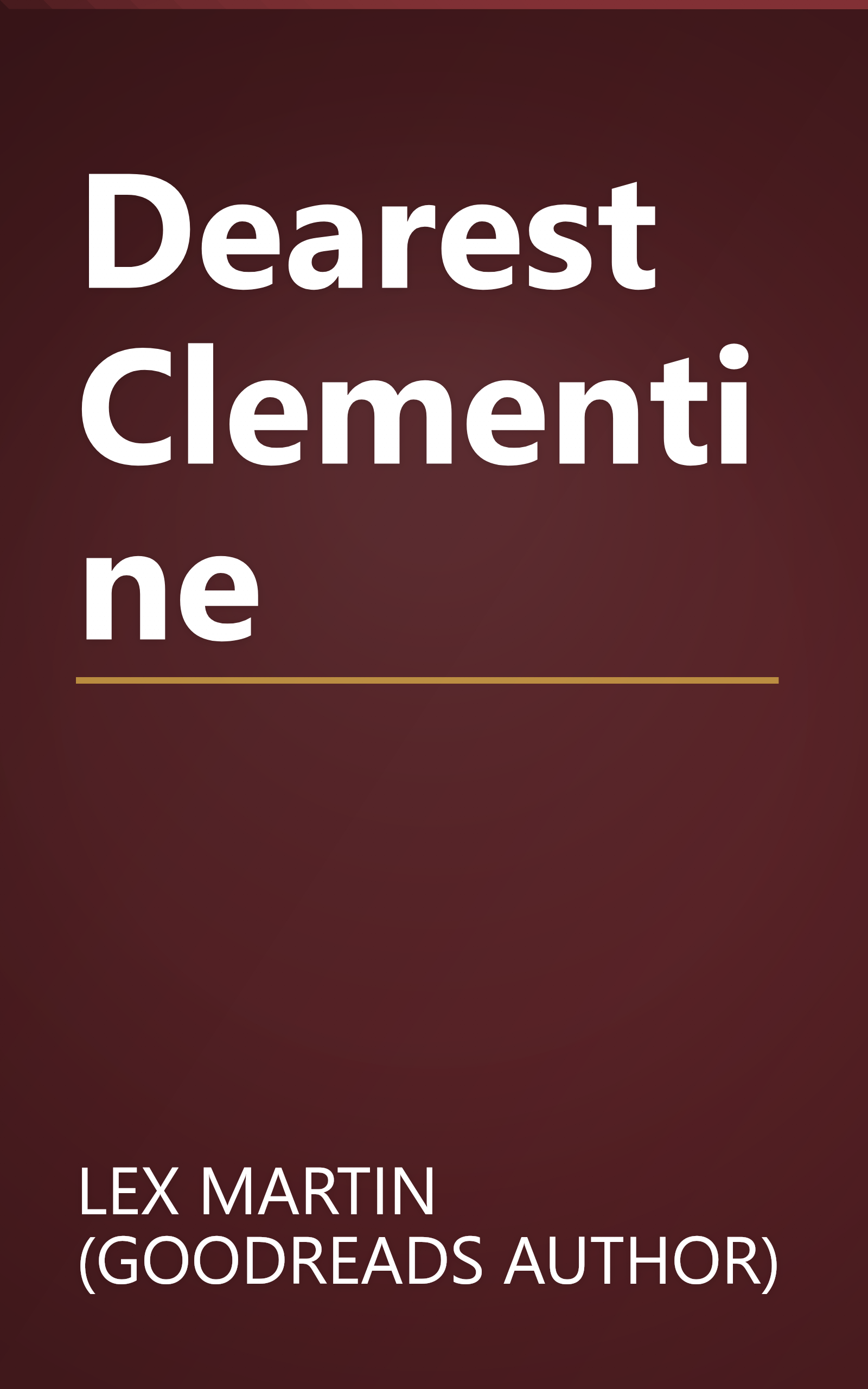 Dearest Clementine book cover