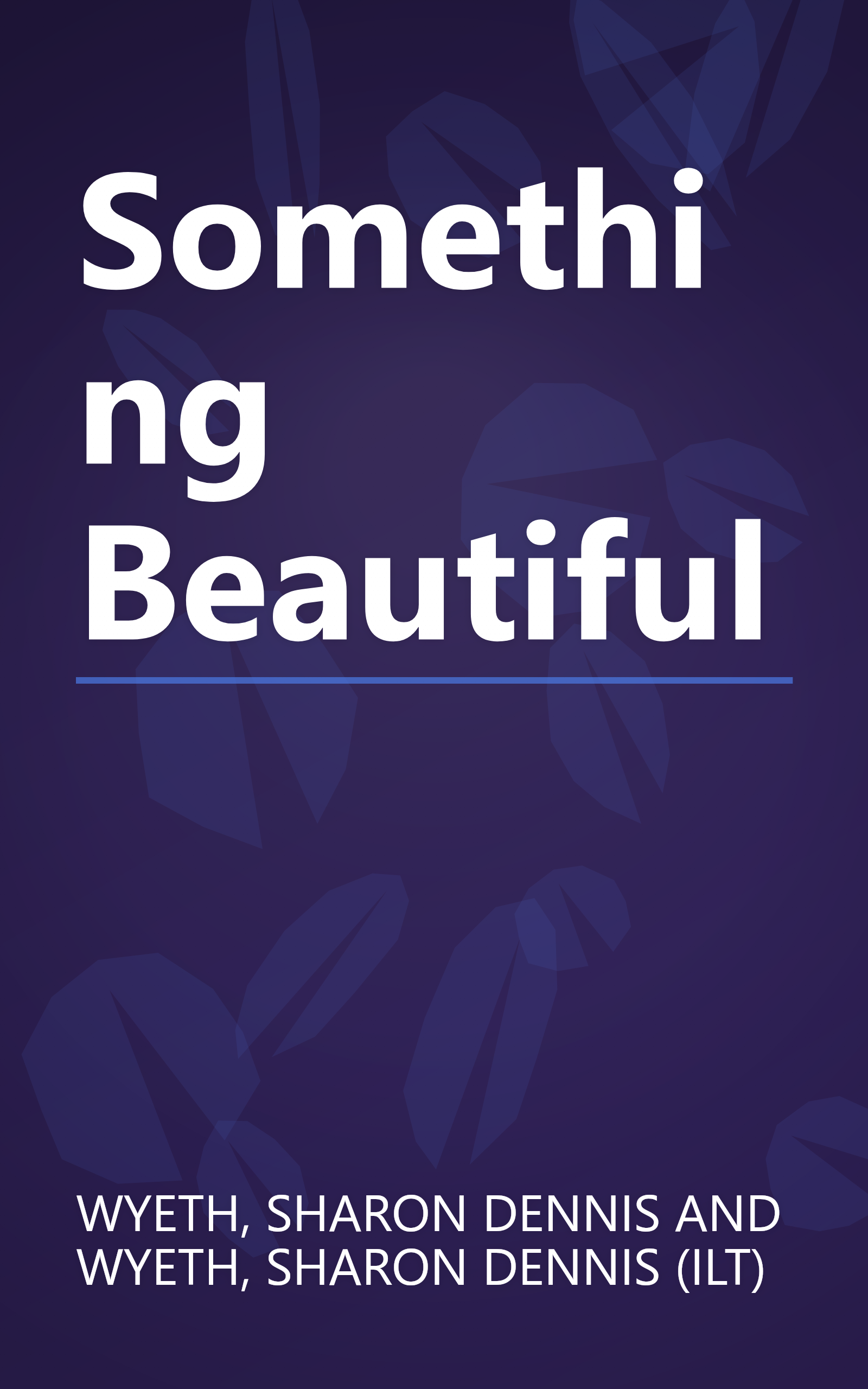 Something Beautiful book cover