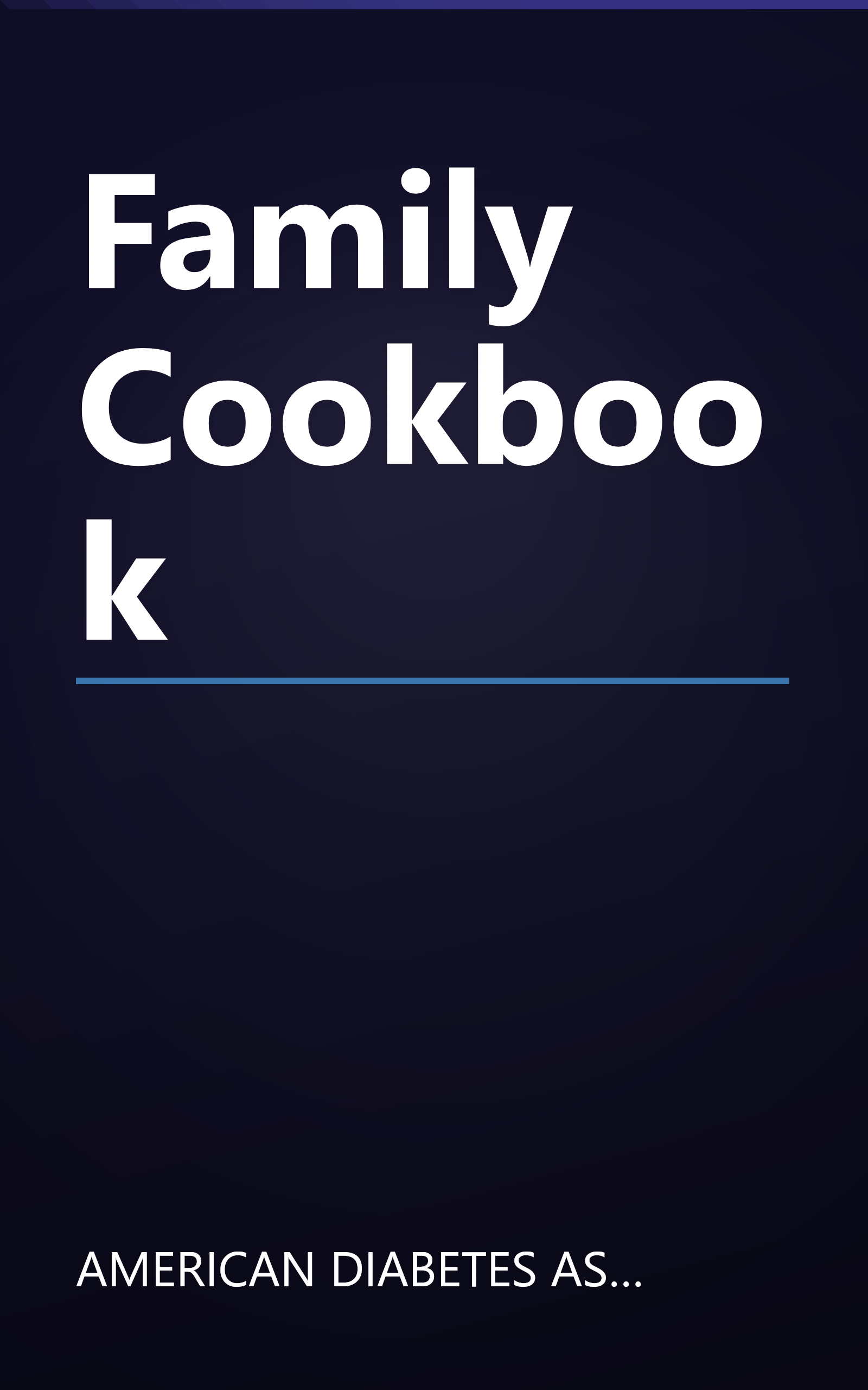 Family Cookbook book cover